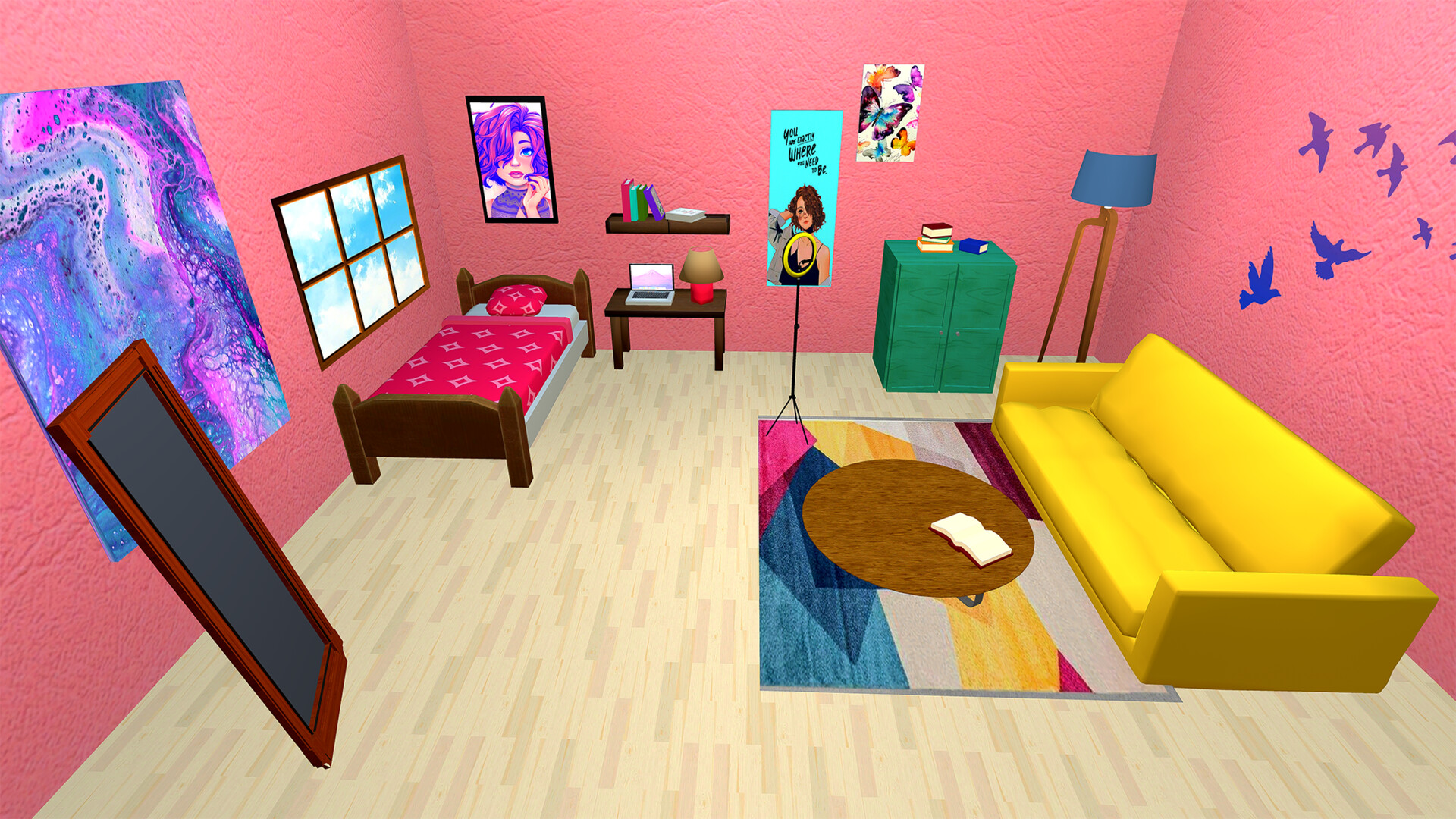 ArtStation - Streamer Life Game Interiors