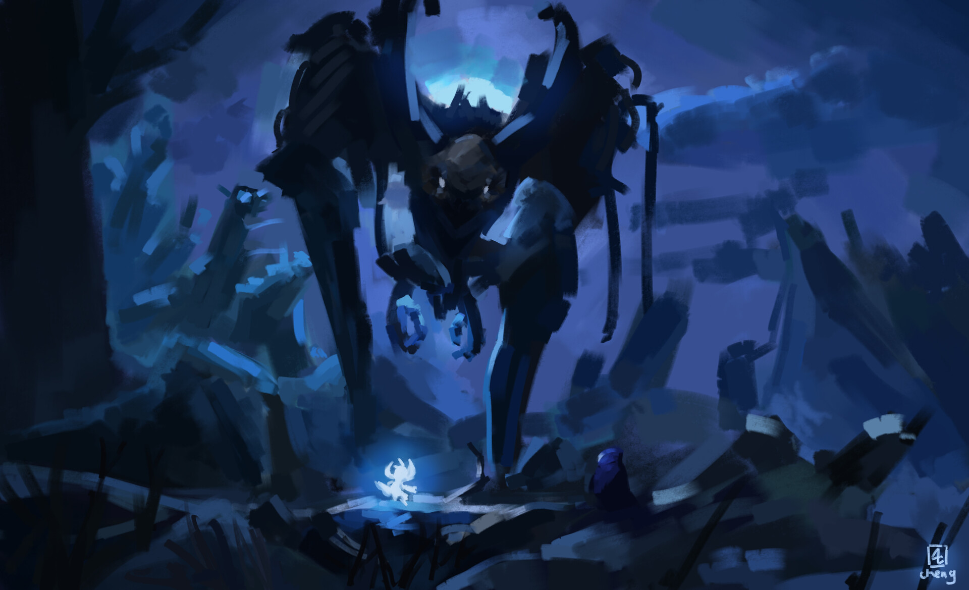 ArtStation - ori 2 速写