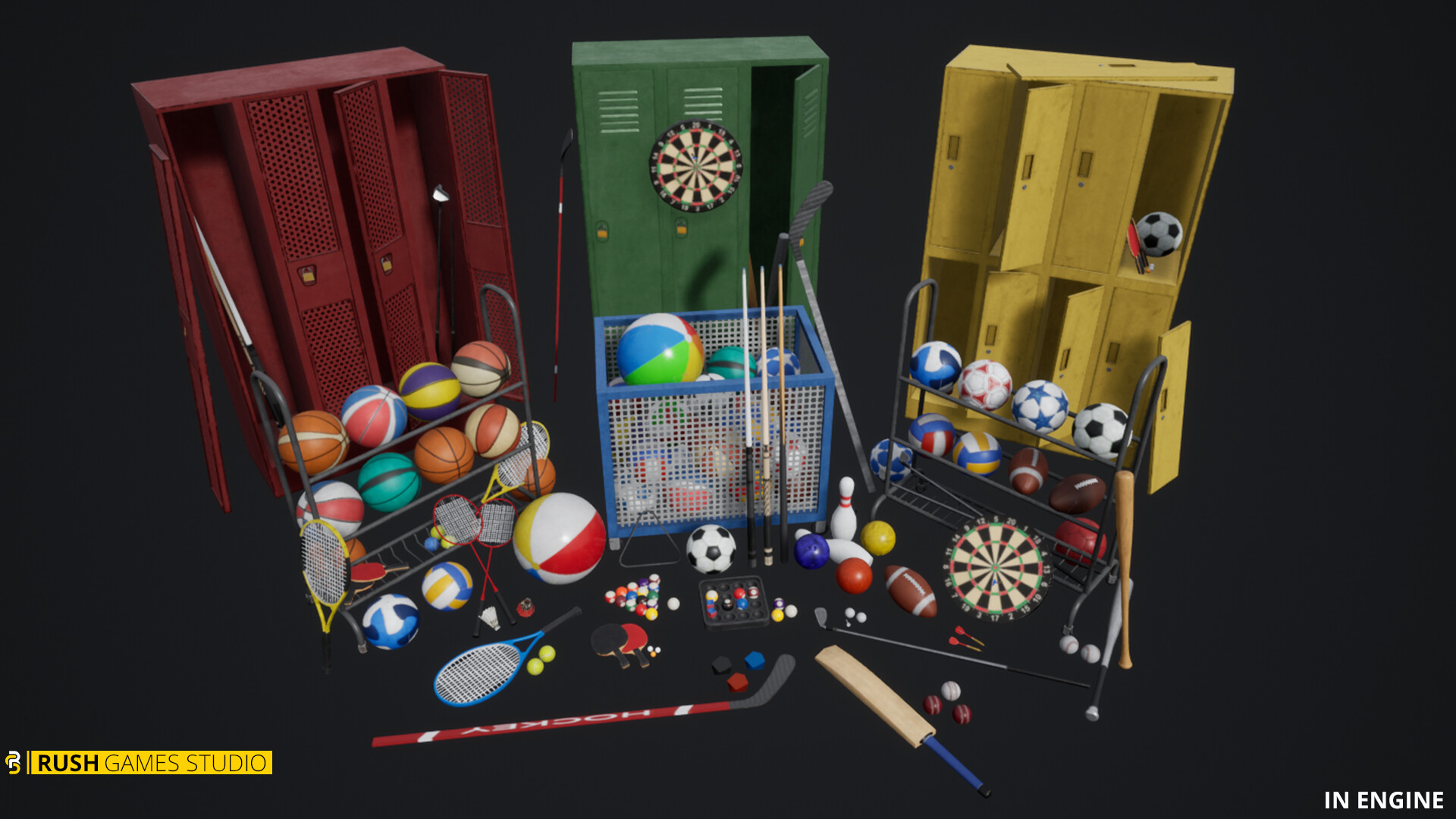 Rush Games Studio - ALL SPORTS PROPS MEGA PACK - Unreal Engine Marketplace