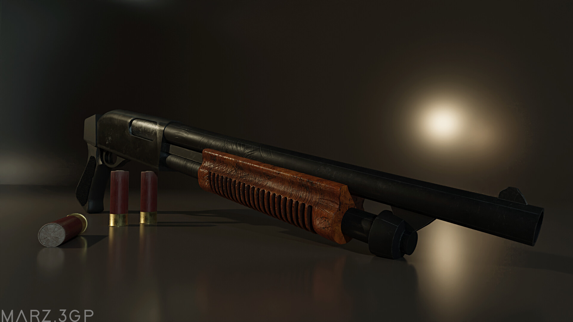 ArtStation - Remington 870 Shorty