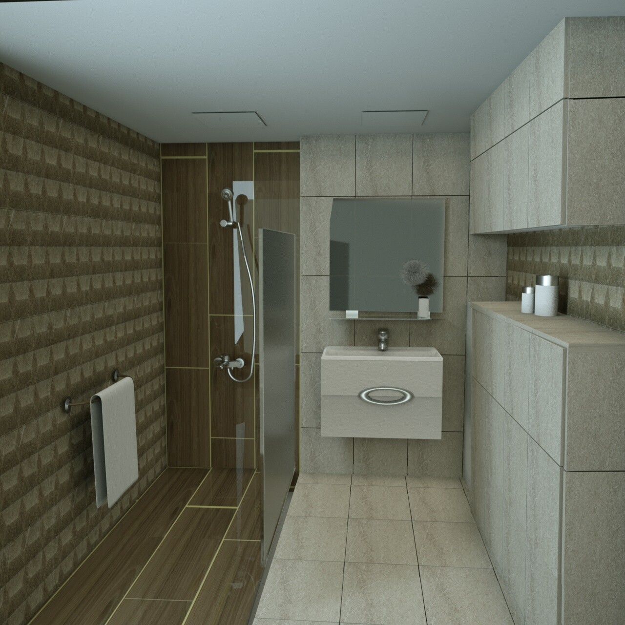 ArtStation - 3d bath