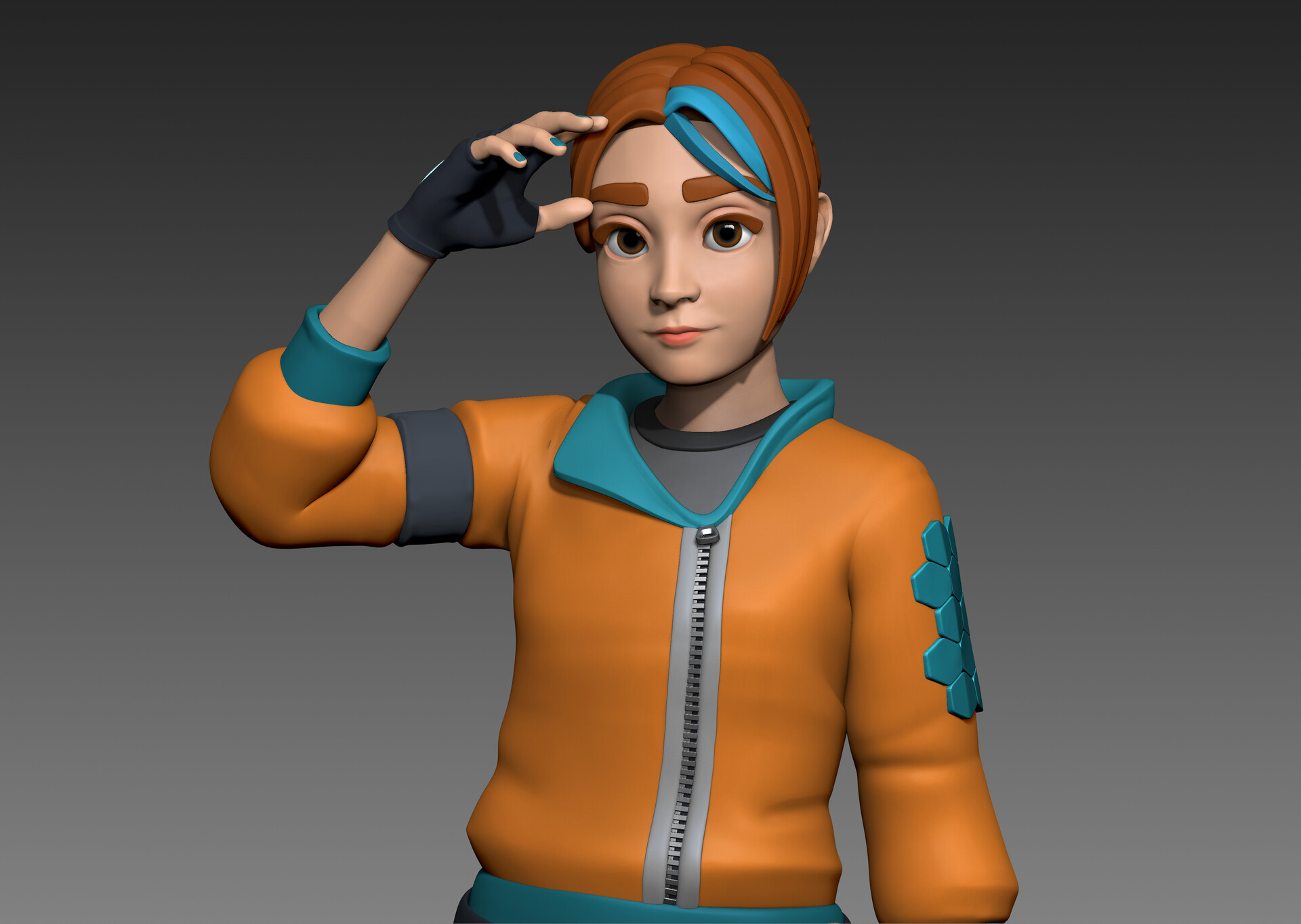 Frank Mengel - Solarpunk Character