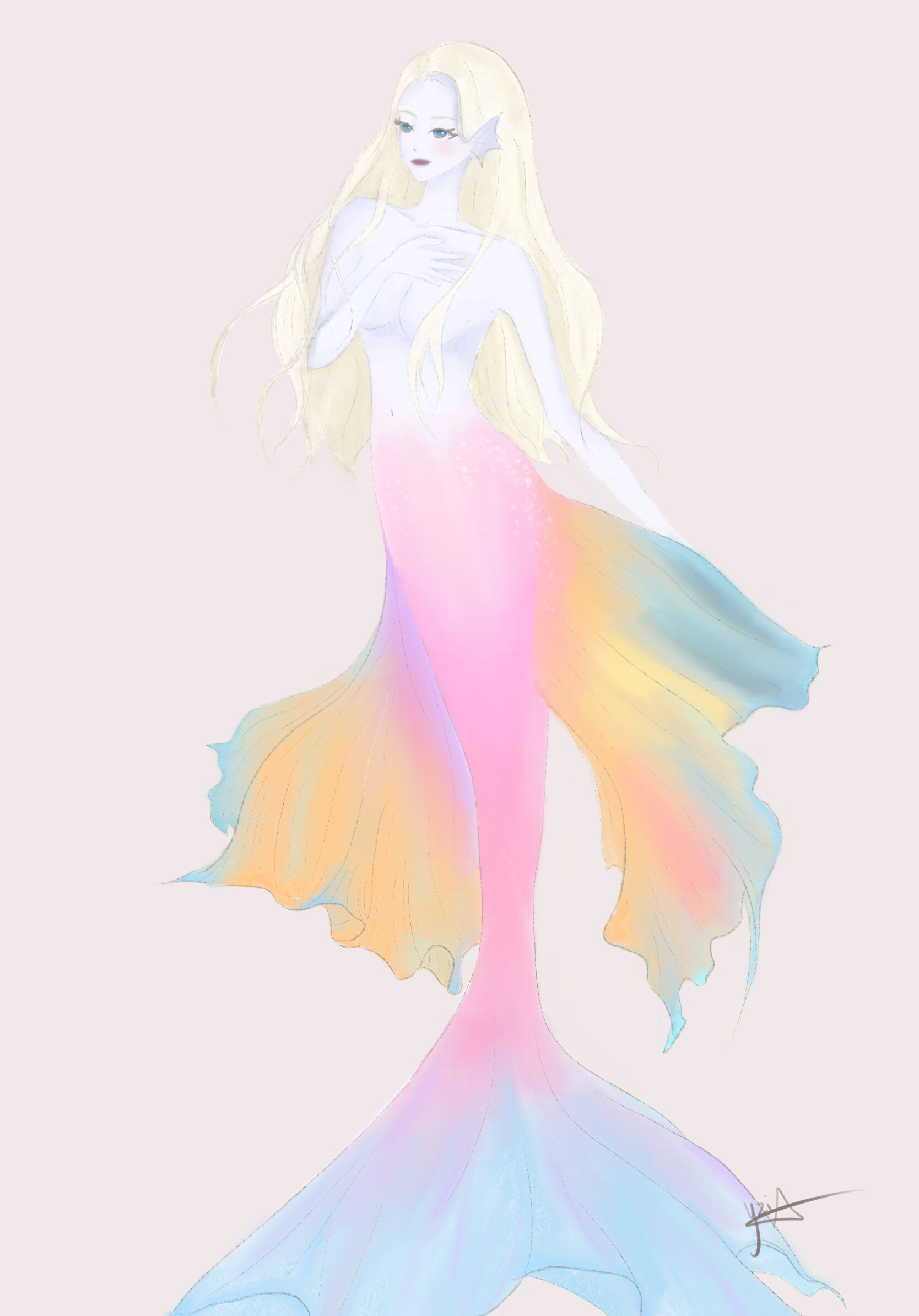 ArtStation - Mermaid|Character design