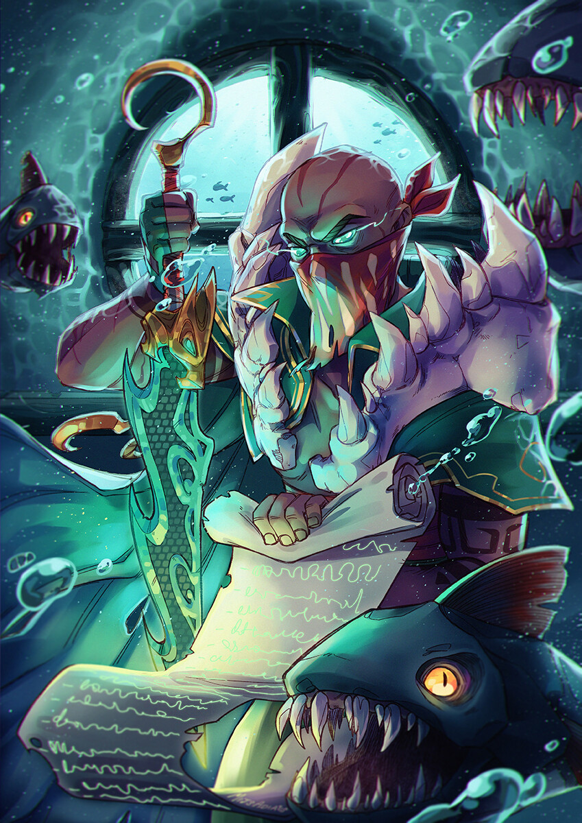 ArtStation - Pyke Fanart