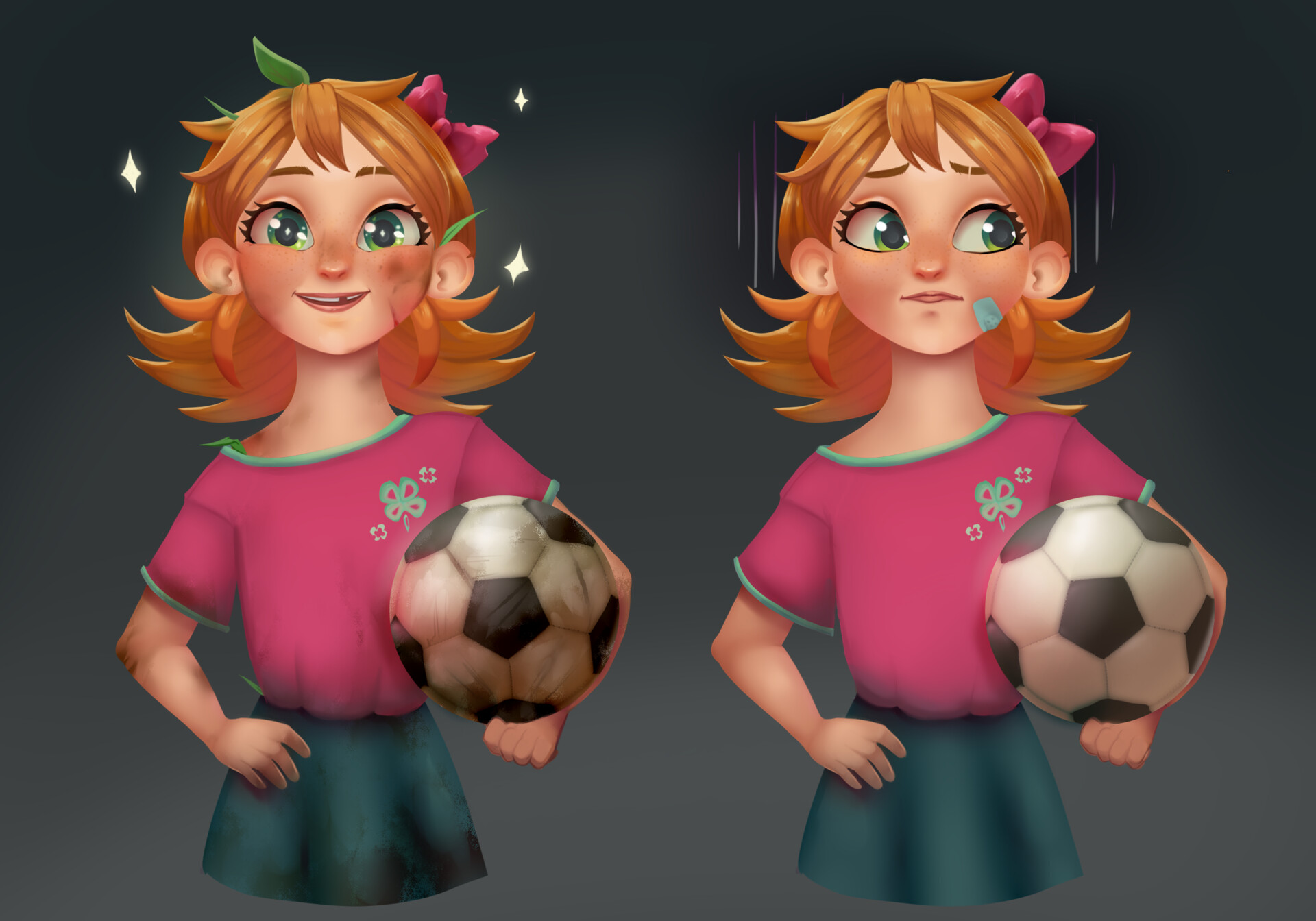 ArtStation - ginger girl