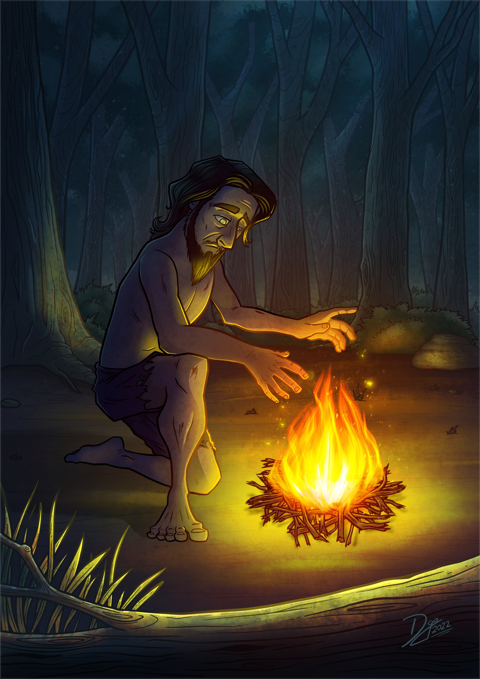 ArtStation - Survivors (concept comic book cover)