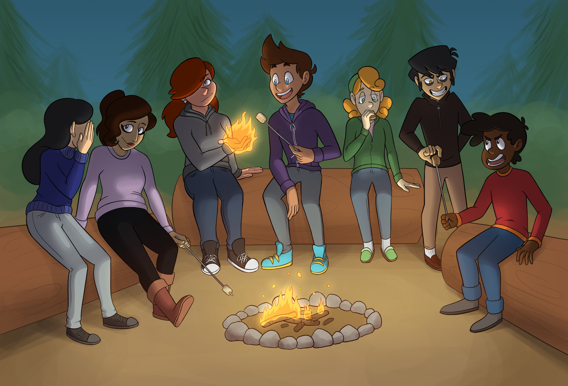 Haley Martin - Heroic Shenanigans Postcards