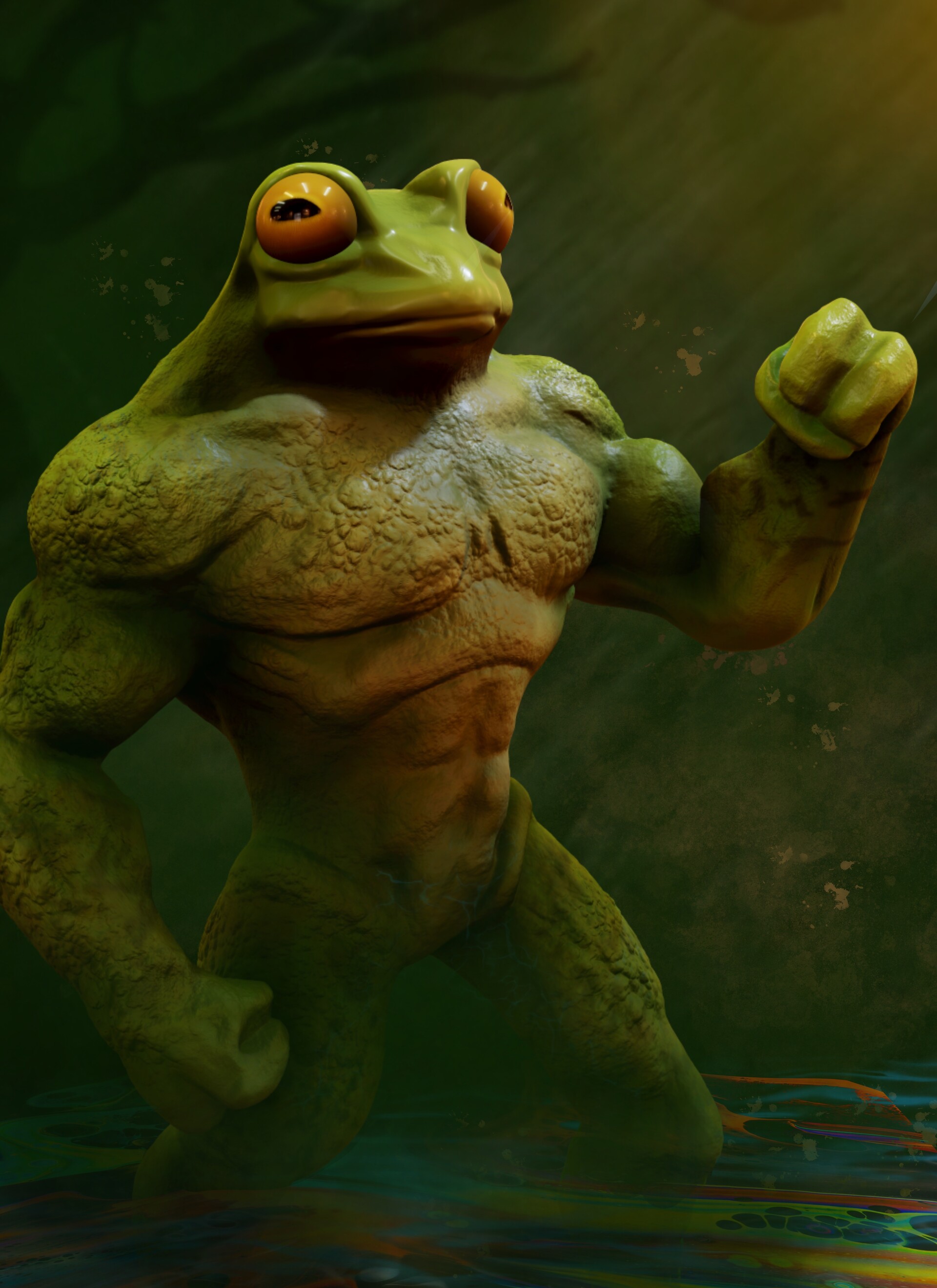 ArtStation - Constantine The Frog