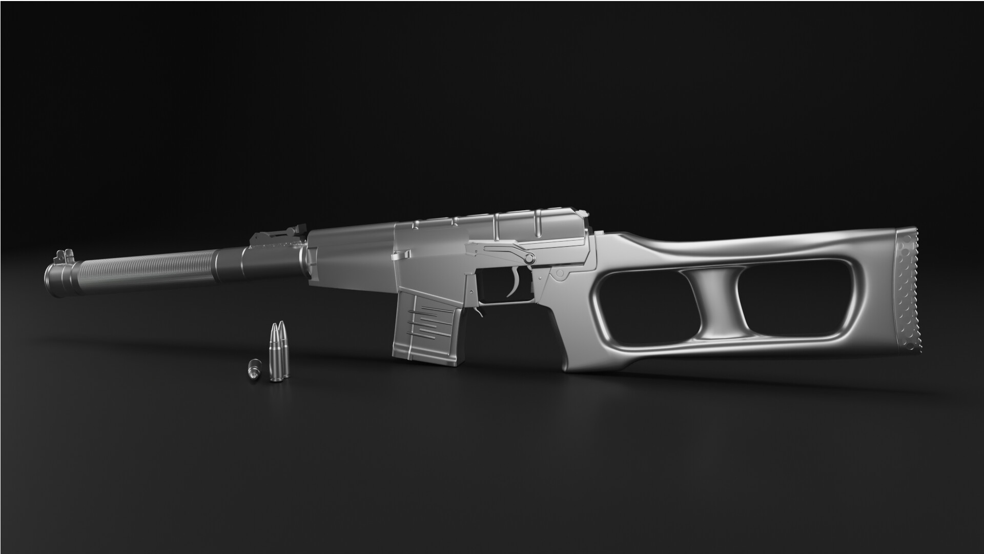 ArtStation - Weapon AS-Val