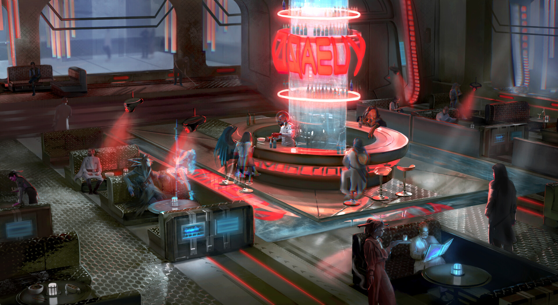 ArtStation - Cosmo Bar