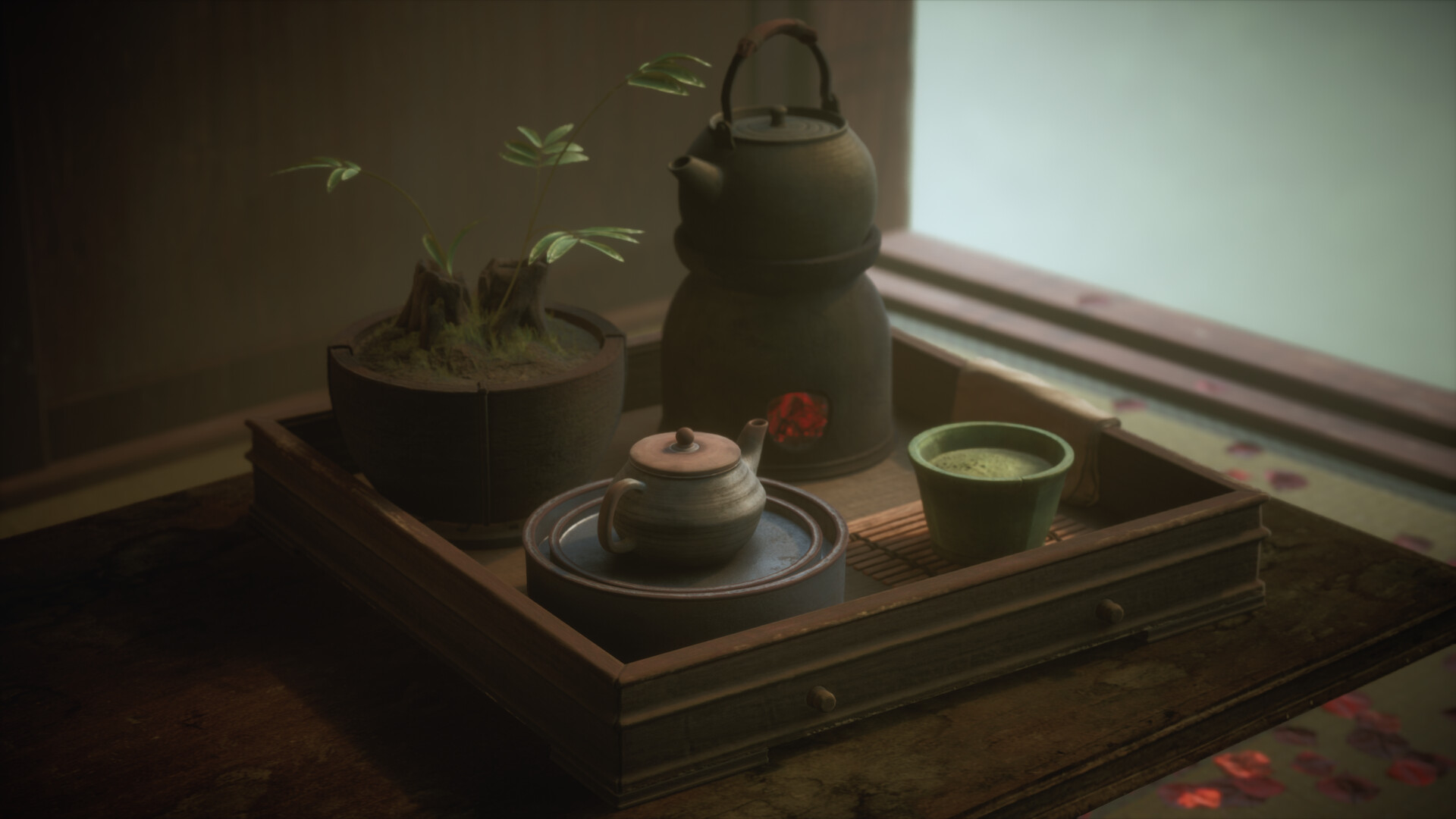 ArtStation - Japanese tea ceremony (UE5+Lumen)