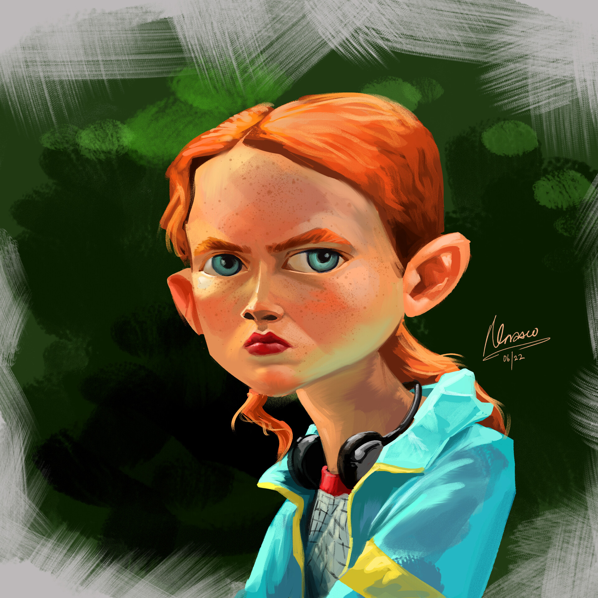 ArtStation - Max Mayfield Stranger Things 4