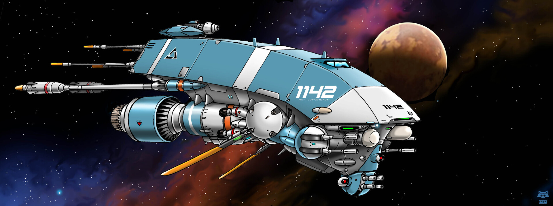 ArtStation - Flea Class Fleet Scout