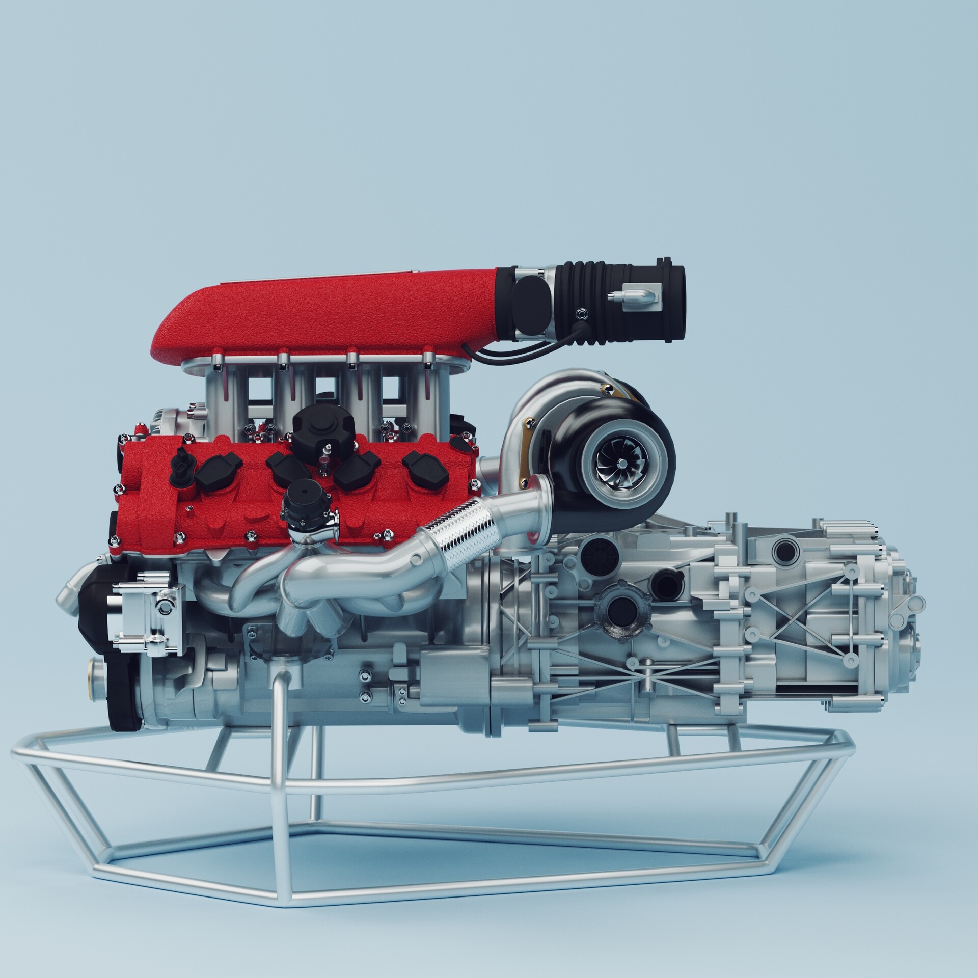 Ferrari 458 V8 Engine