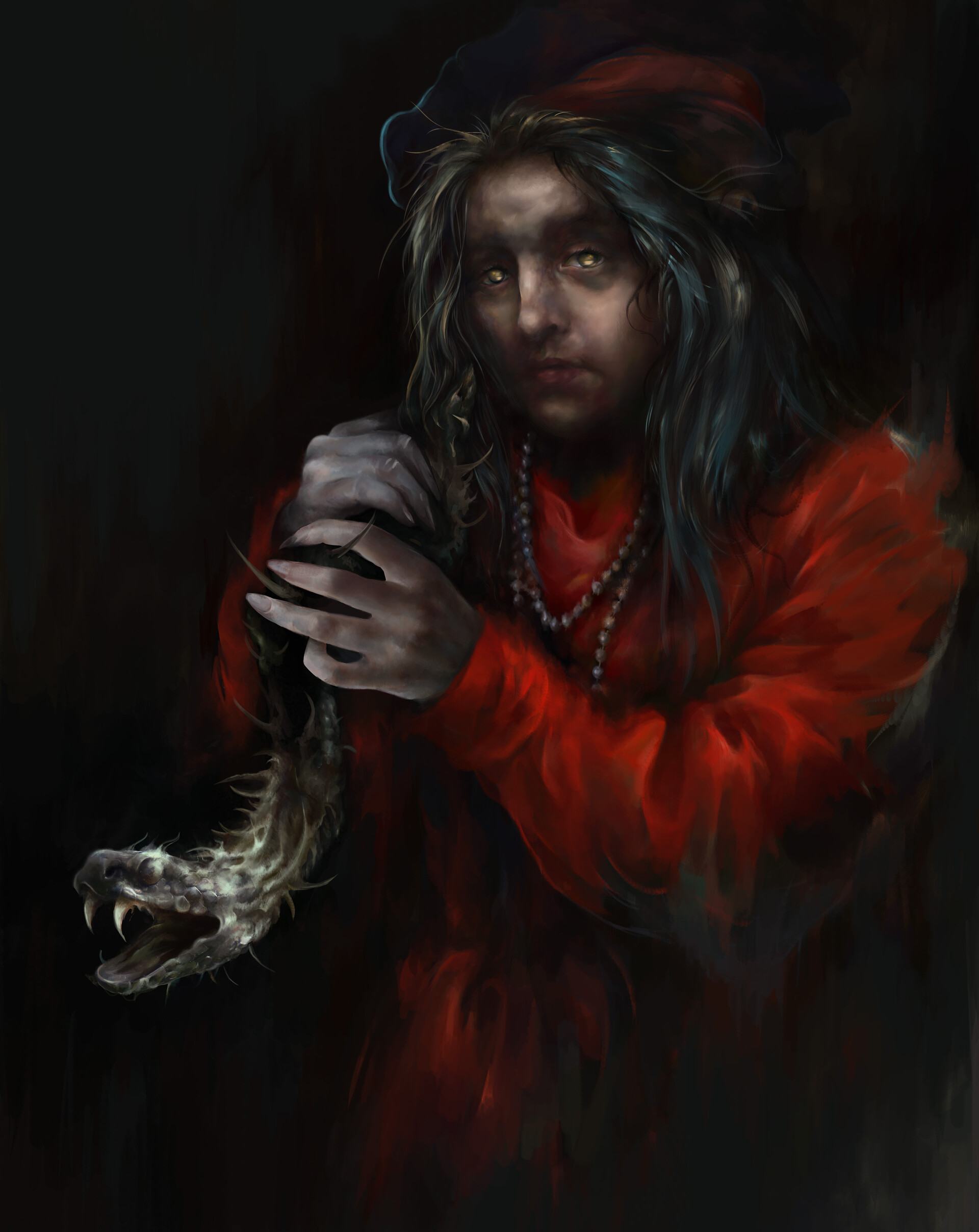 ArtStation - The Pied Piper of Hamelin.