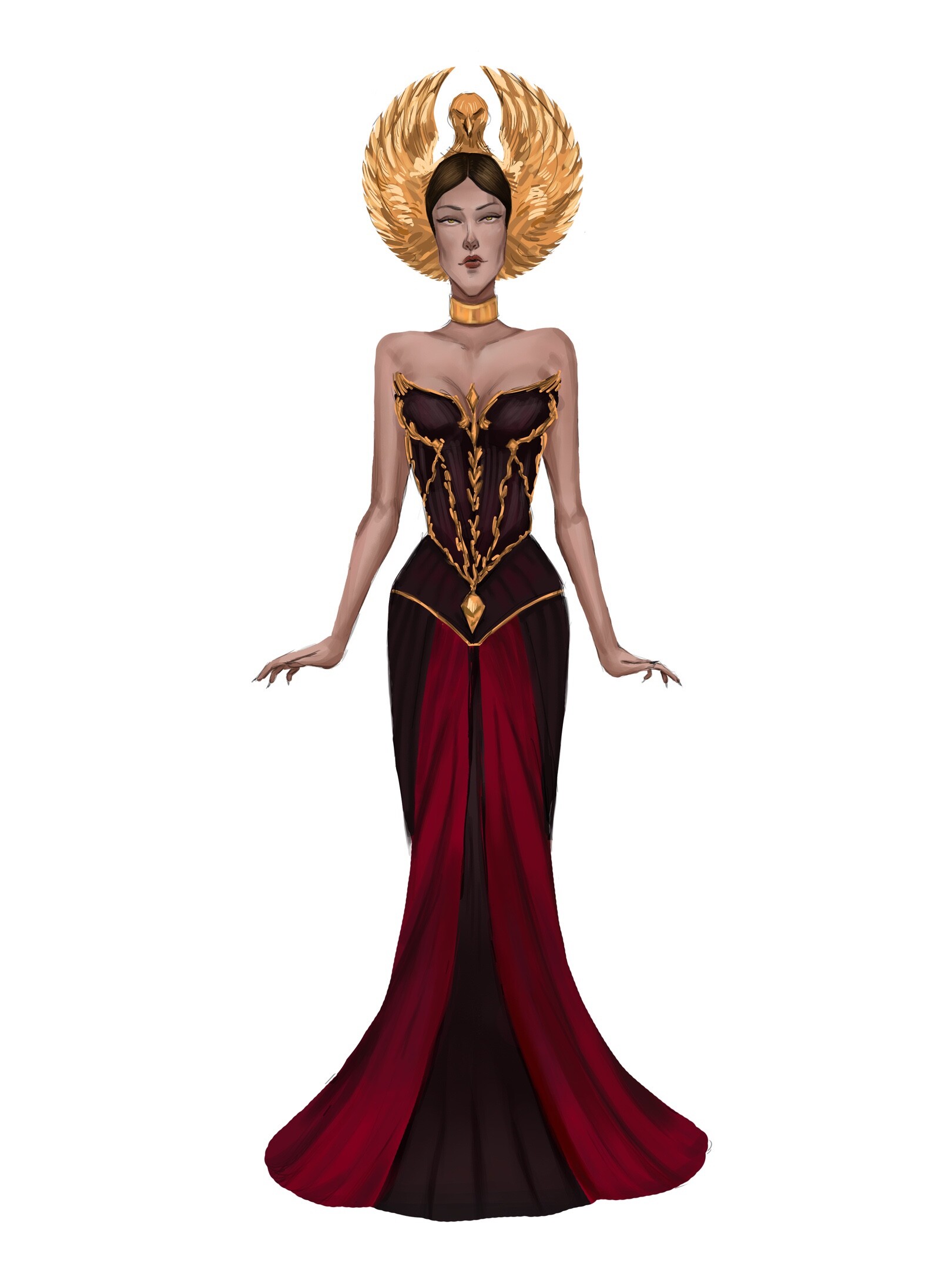 ArtStation - Black Crow Queen