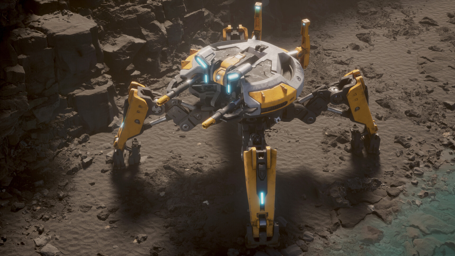 ArtStation - Mech Spider