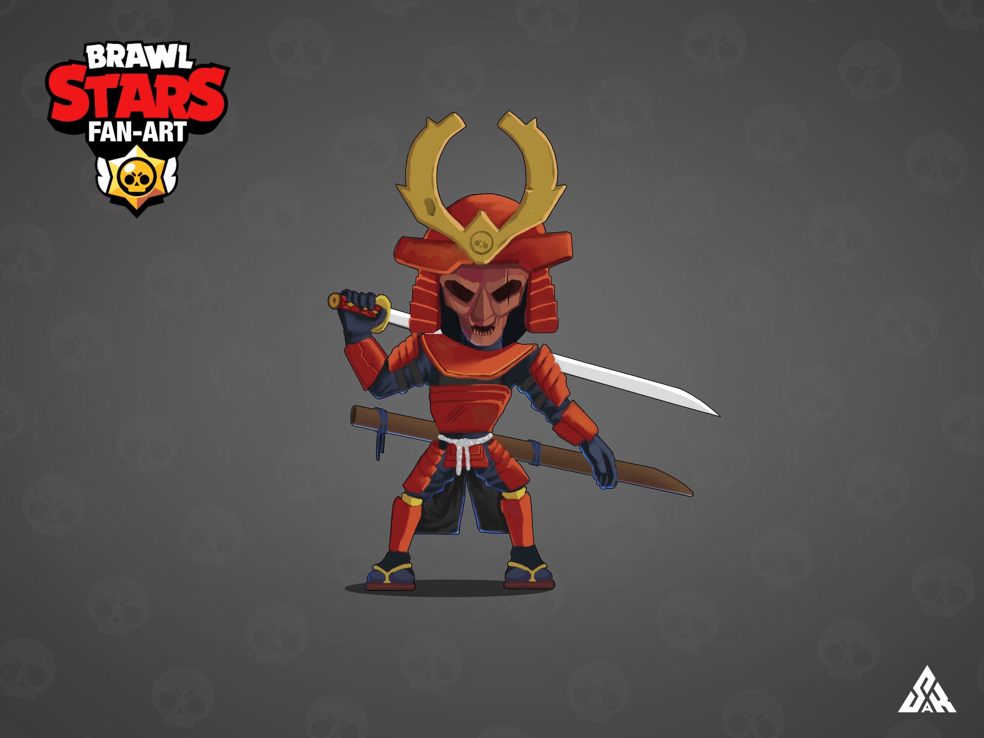 ArtStation - Mortis Samurai Fan-Art