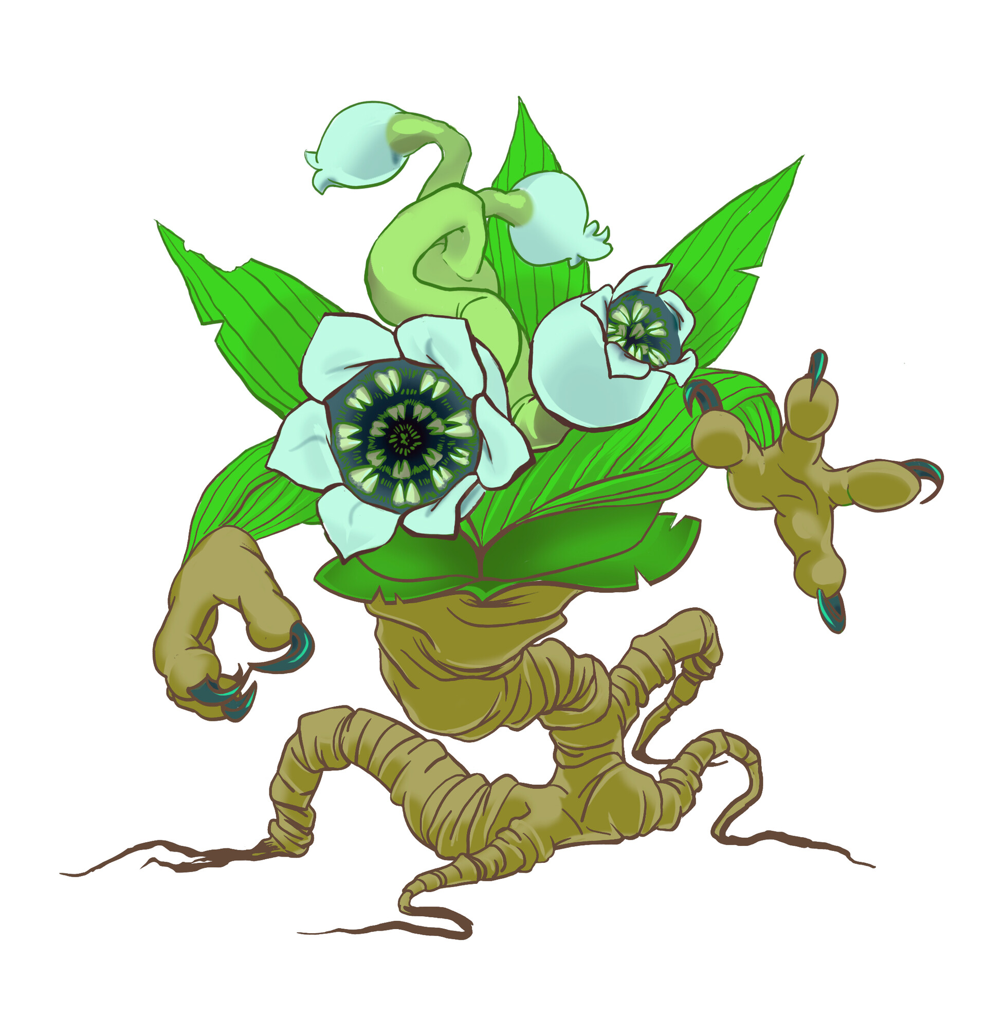 ArtStation - Monster lily