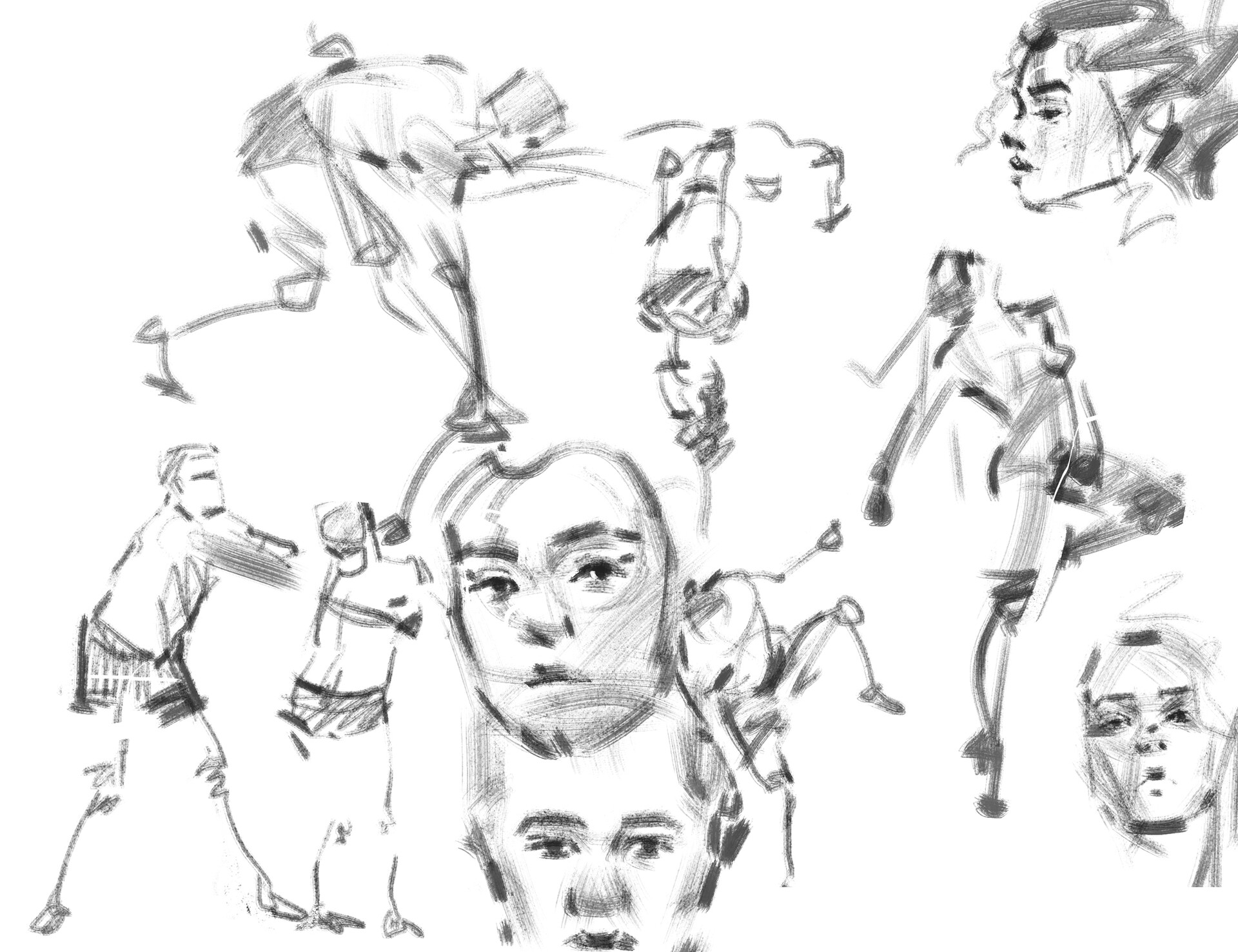 ArtStation - Daily sketches (매일 스케치)