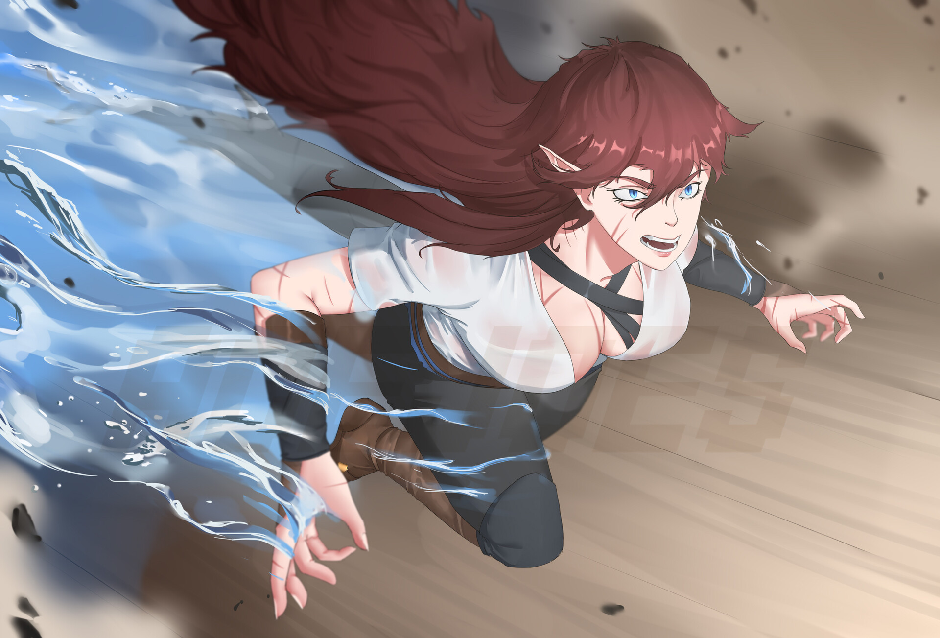 ArtStation - water practice