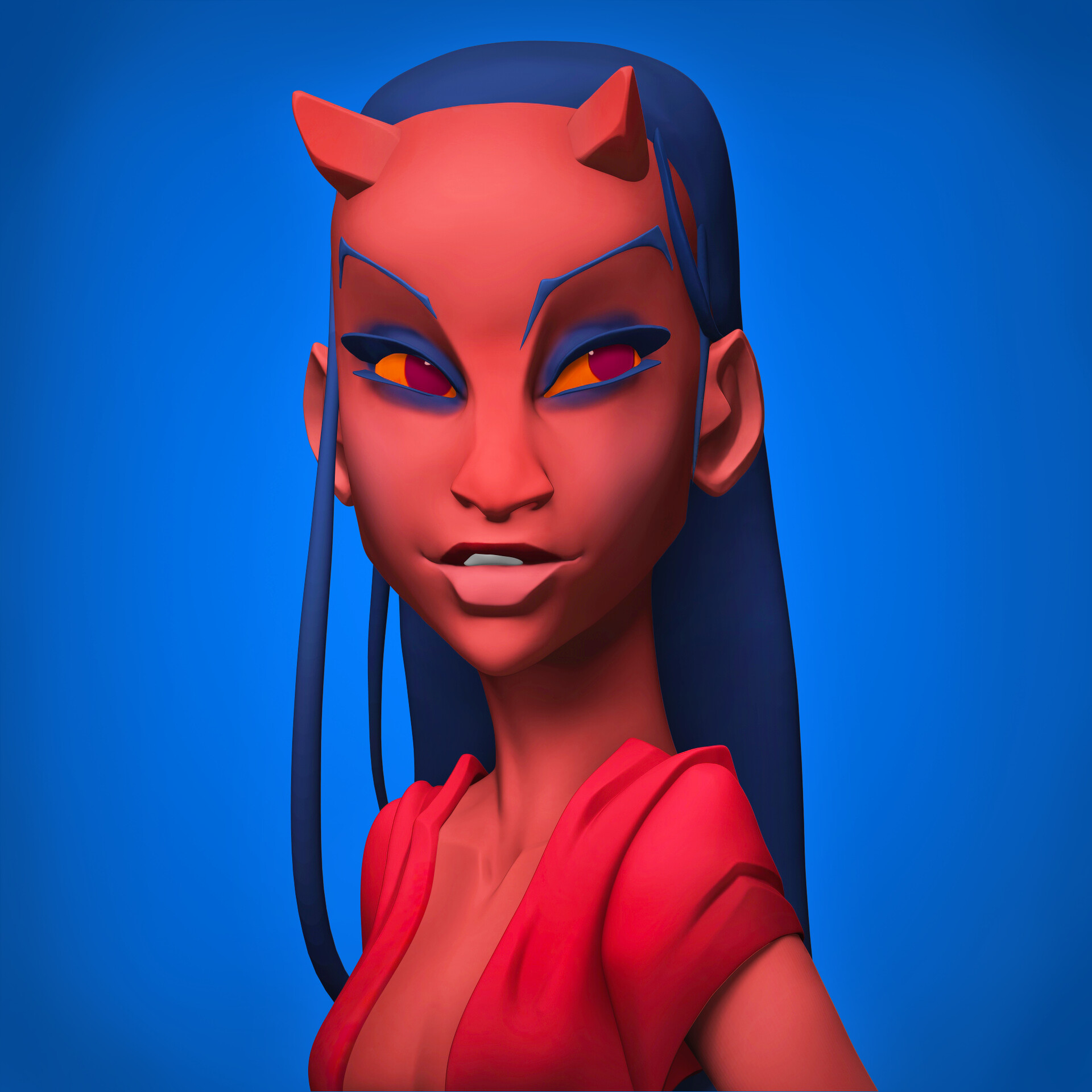 ArtStation - Hell Girl