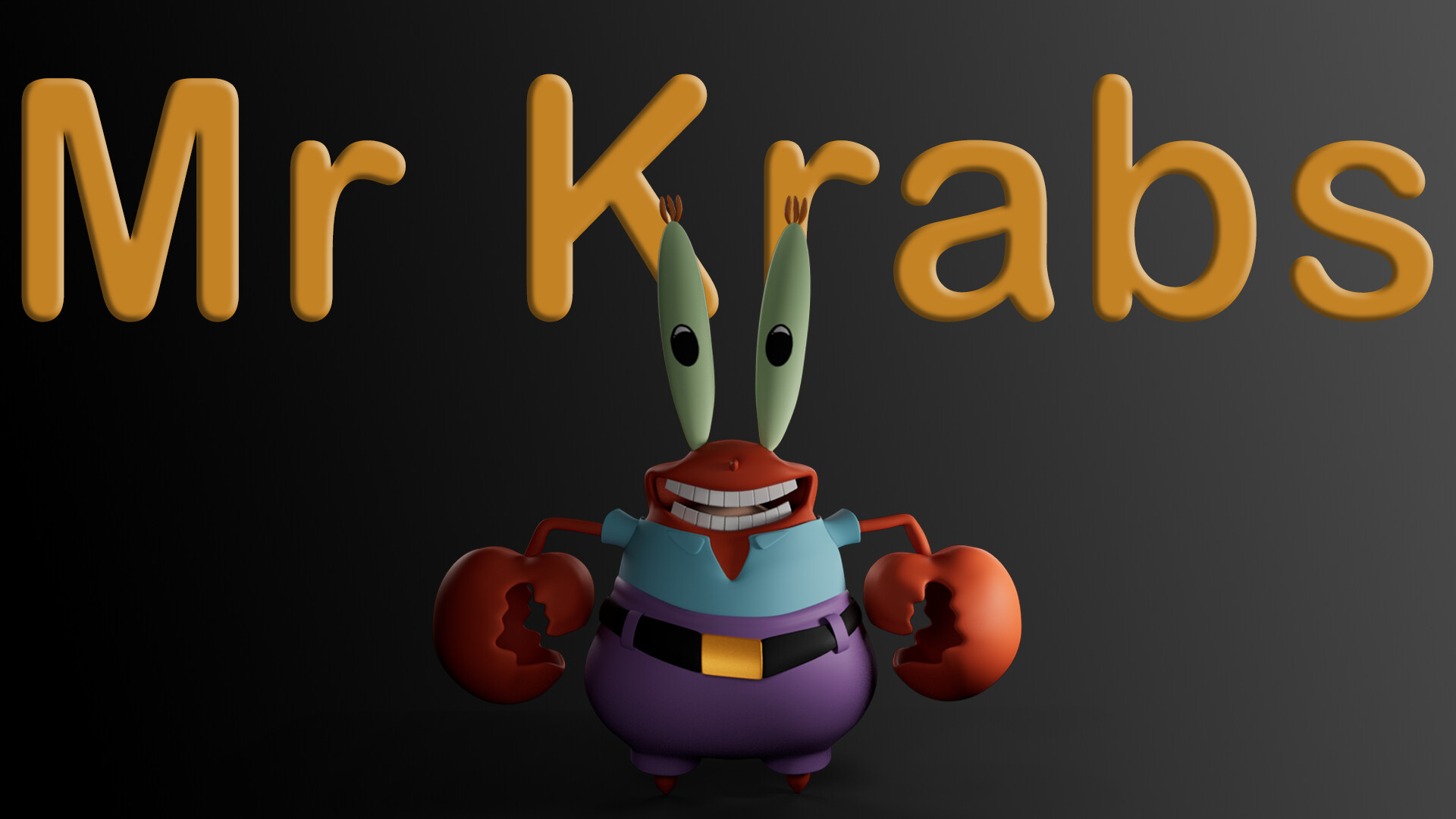 Spongebob And Mr Krabs