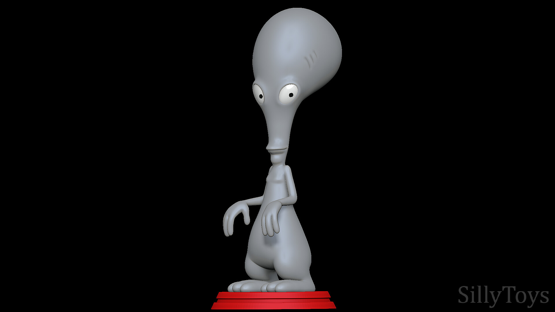 ArtStation - Roger - American Dad 3D print model