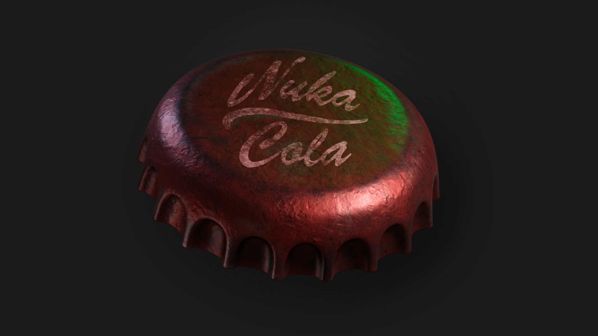 ArtStation - Nuka Cola cap