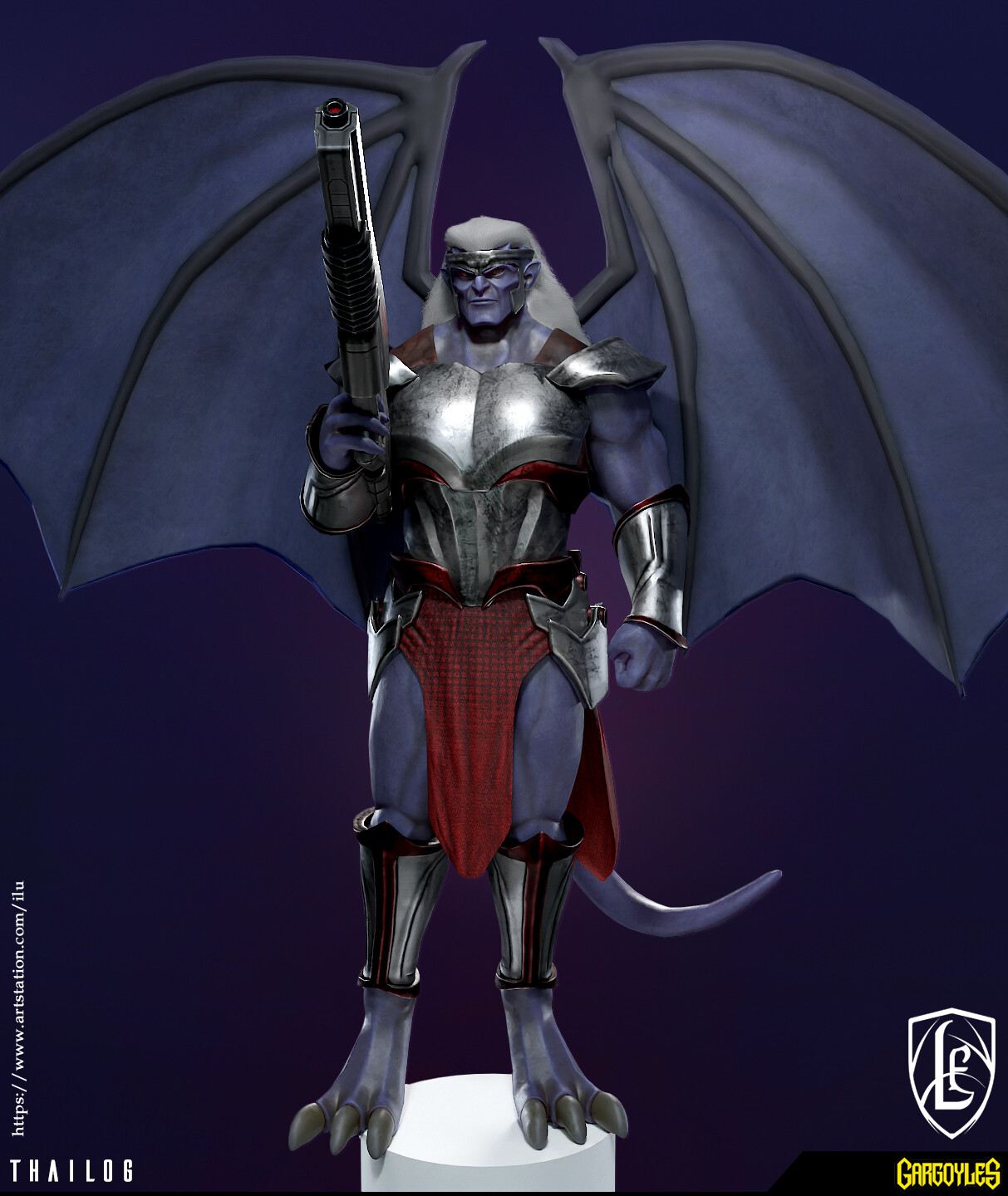 ArtStation - Gargoyles: Thailog