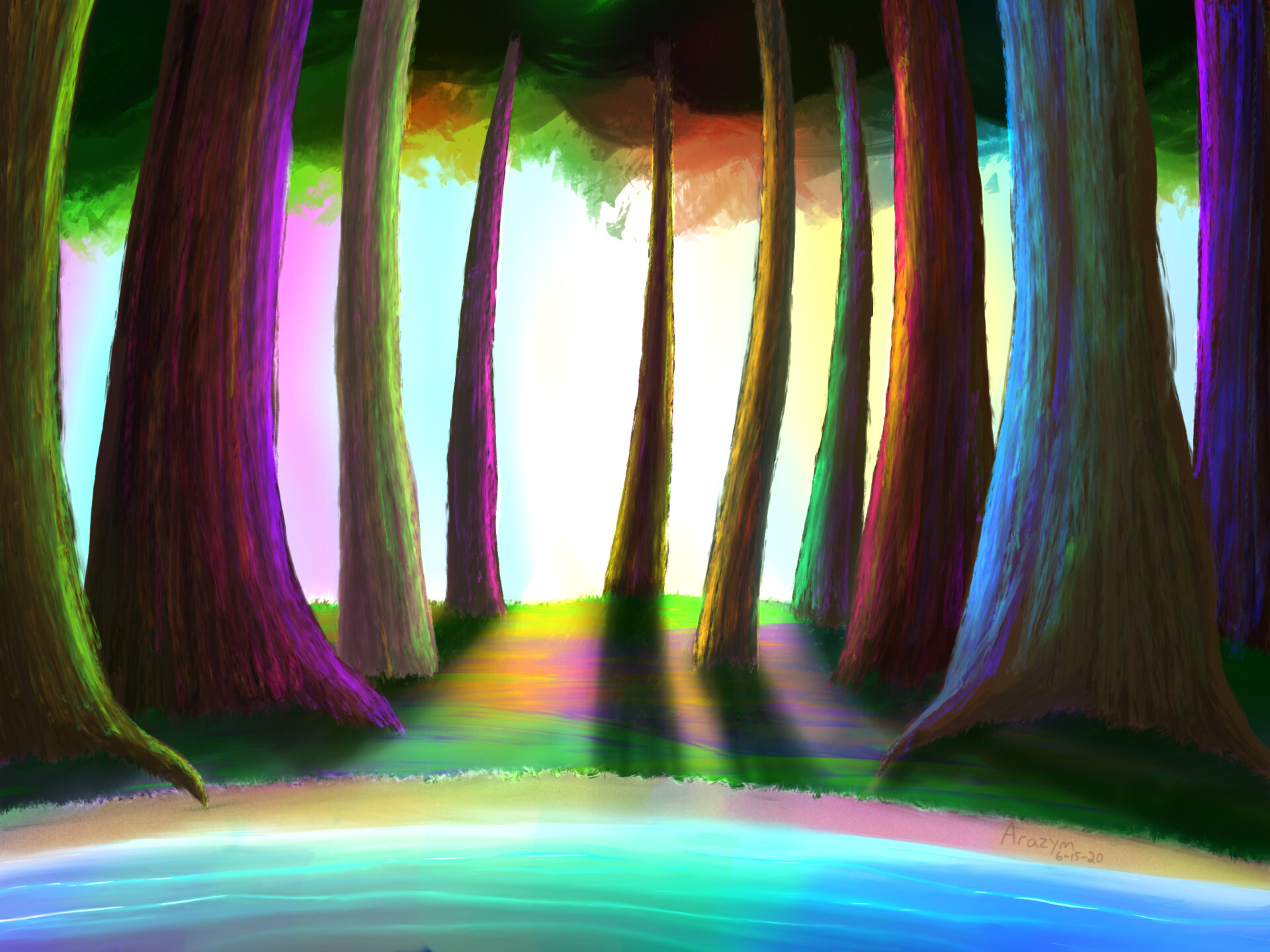 Arazym - Rainbow Forest
