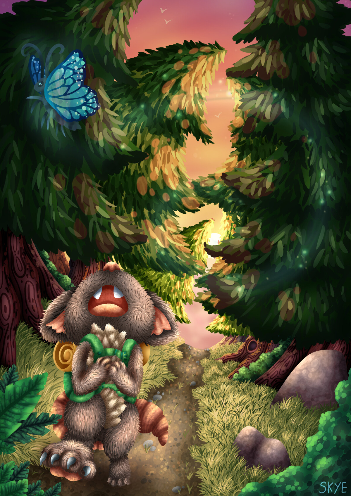 ArtStation - A walk in the woods