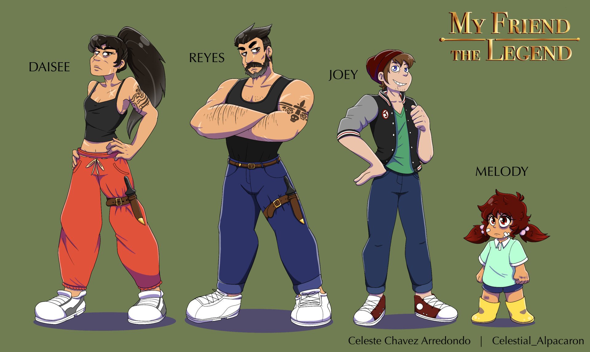 ArtStation - The Guerrero Family