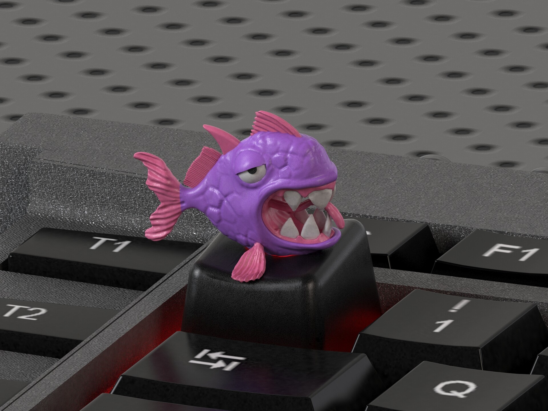 ArtStation - FISH KEYCAP