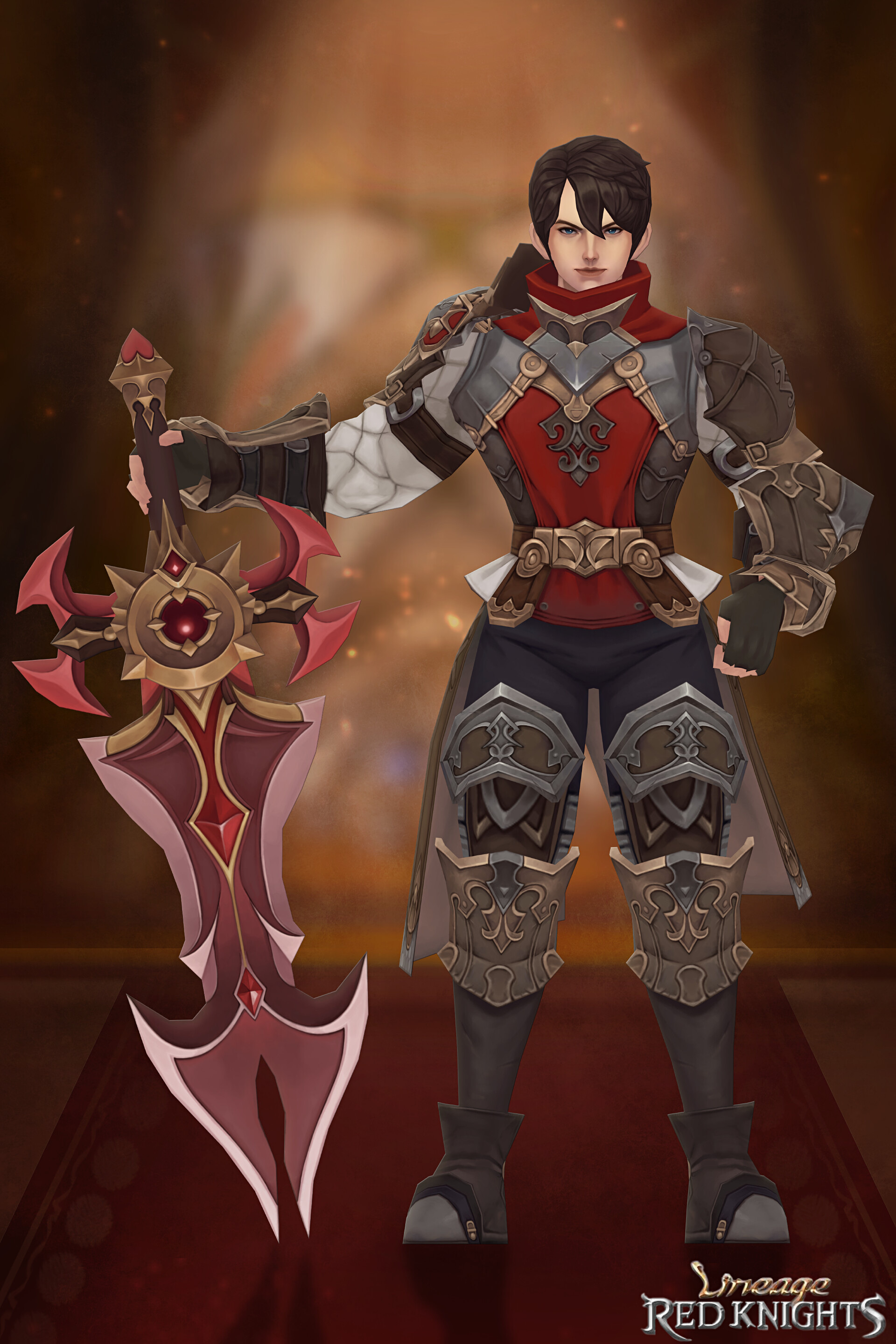 korumo - Lineage RED KNIGHTS 3d art