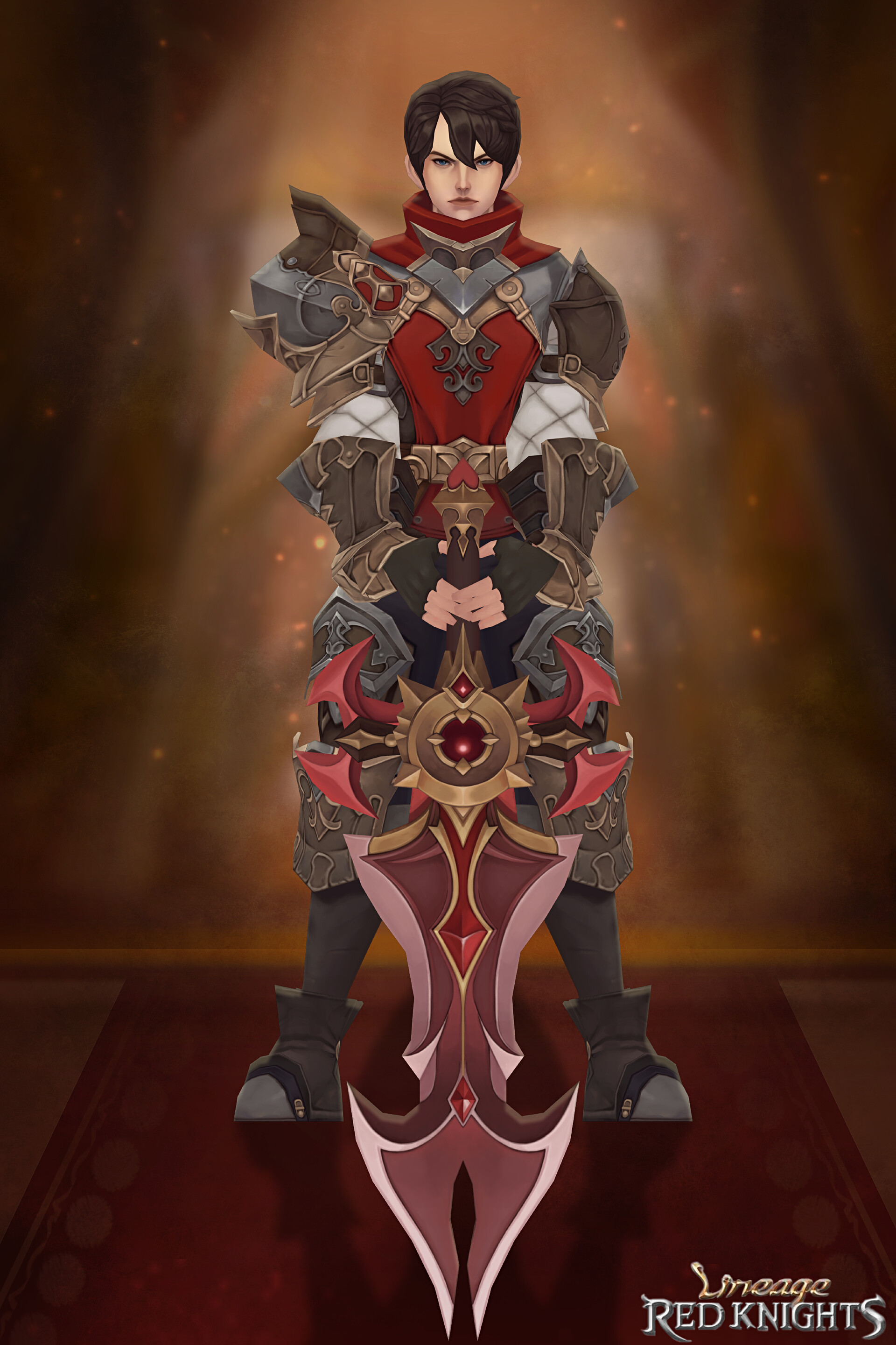 korumo - Lineage RED KNIGHTS 3d art