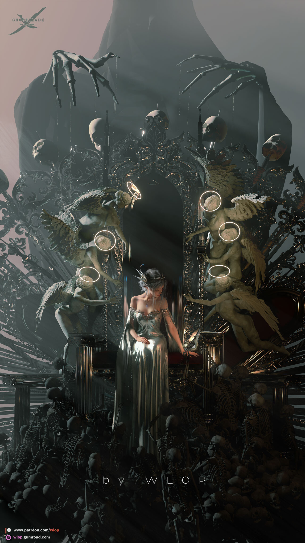 WLOP - Throne2 (Yulia)