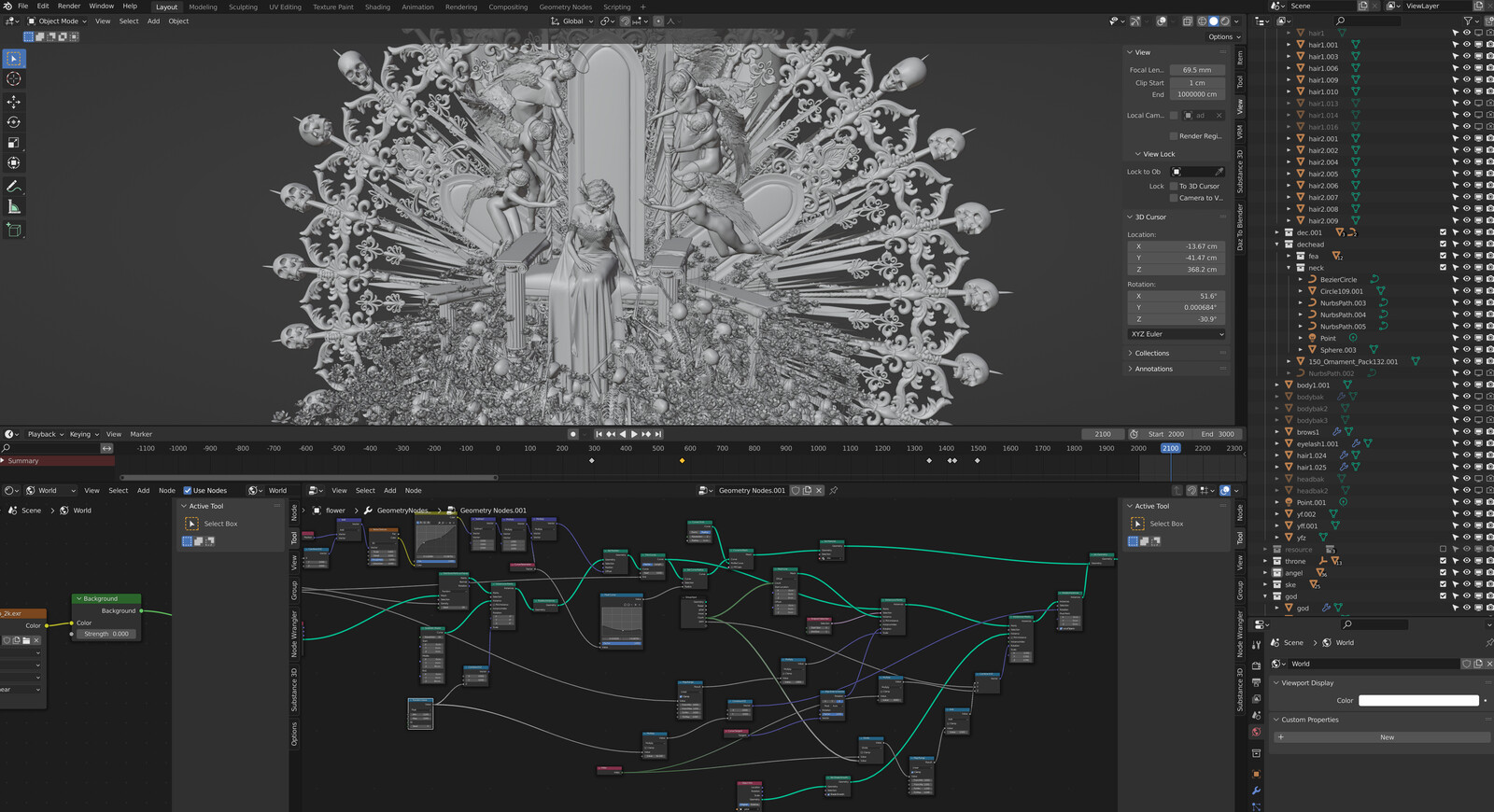 WLOP - Throne2 (Yulia)