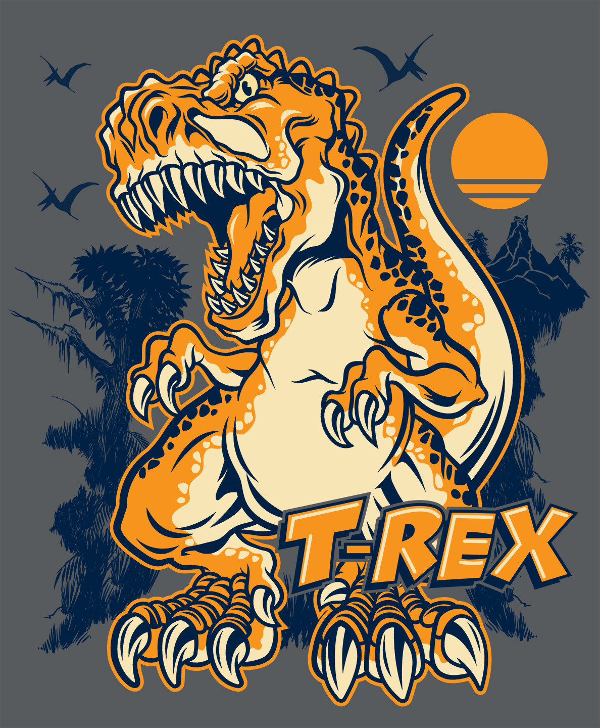 ArtStation - T-REX t-shirt design