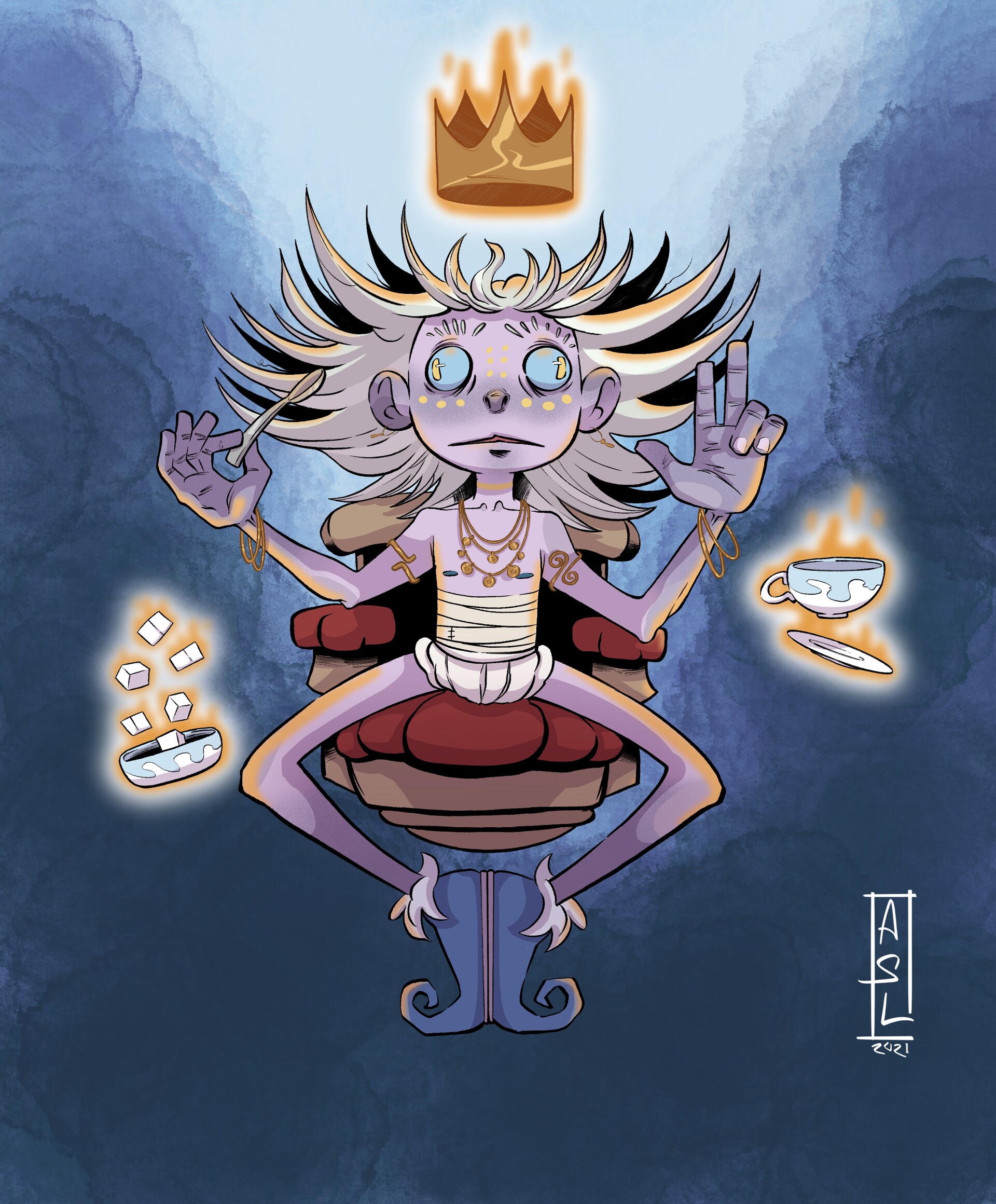 ArtStation - Crown - Cursed Relics 2021