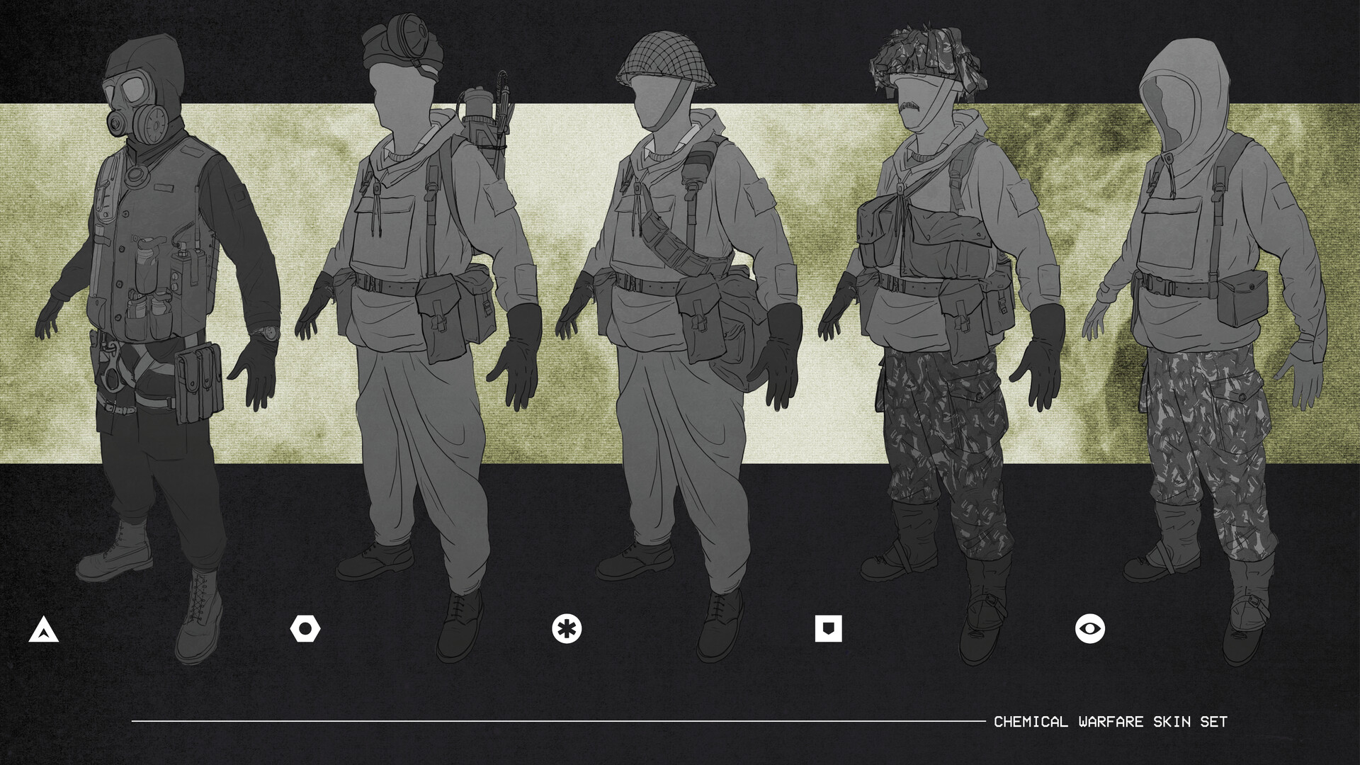 ArtStation - [DEFCON 1983] - British Skins