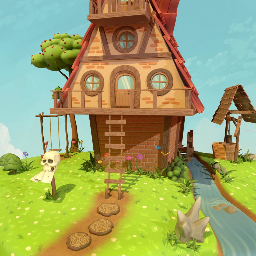 ArtStation - Home character