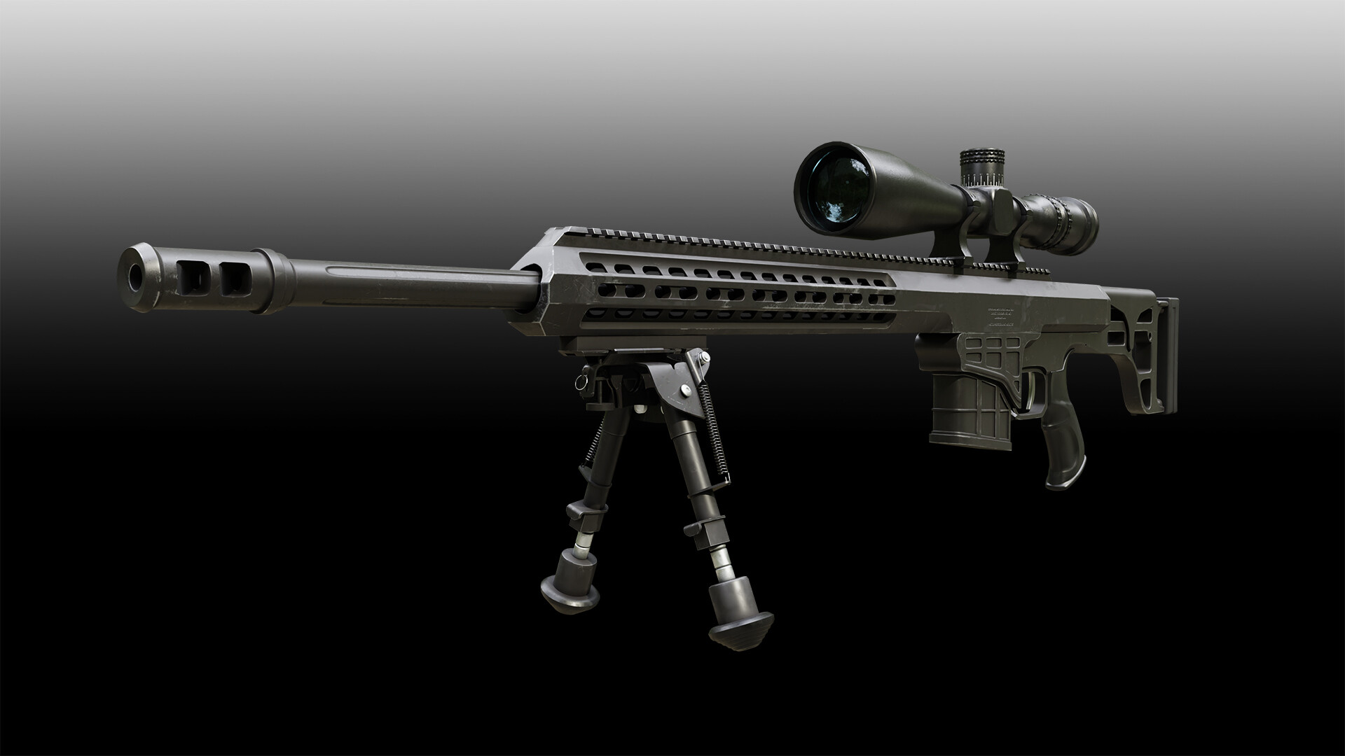 ArtStation - Barrett M98B