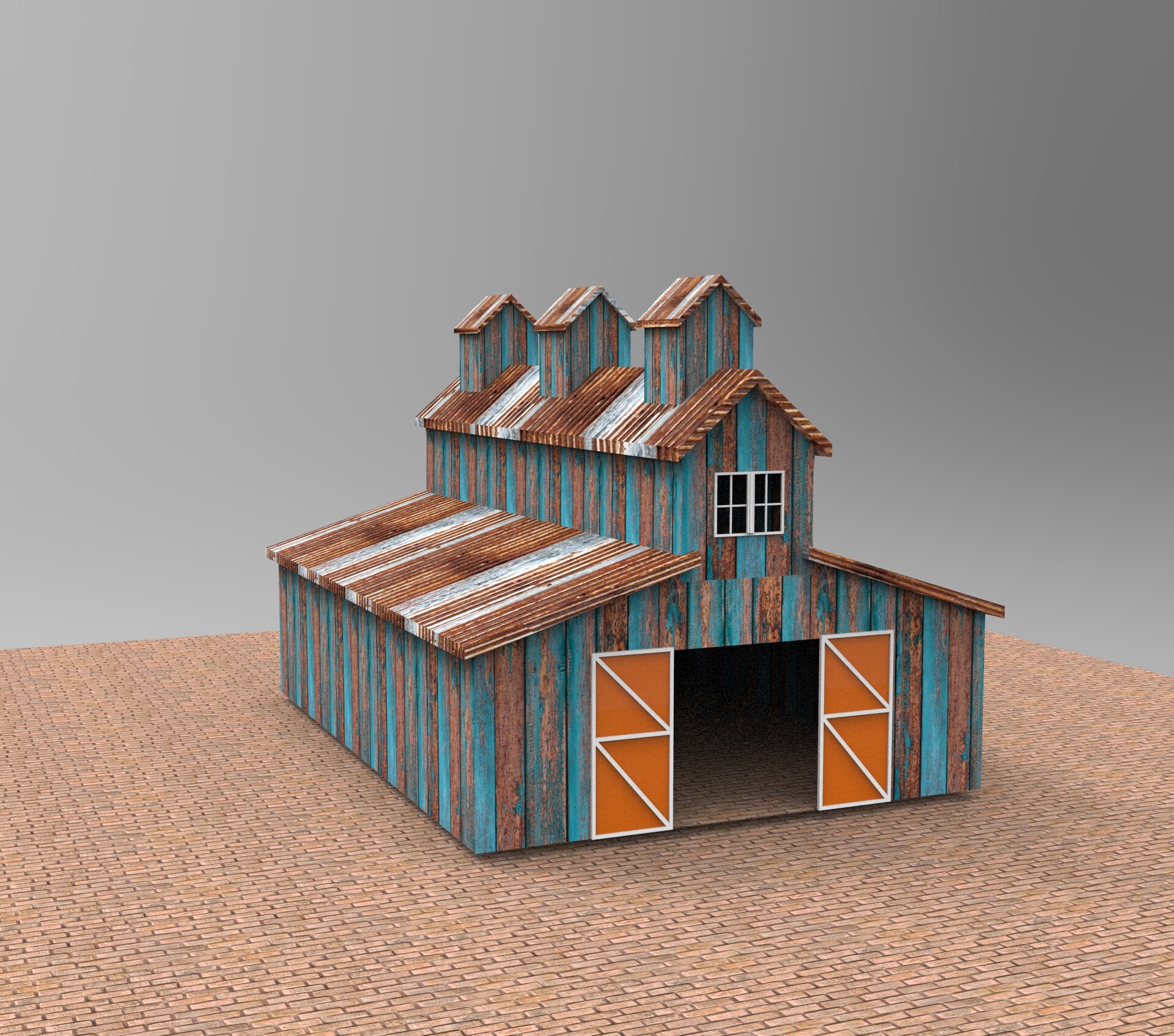 ArtStation - model a garage uv texture in Autodesk Maya and render in ...
