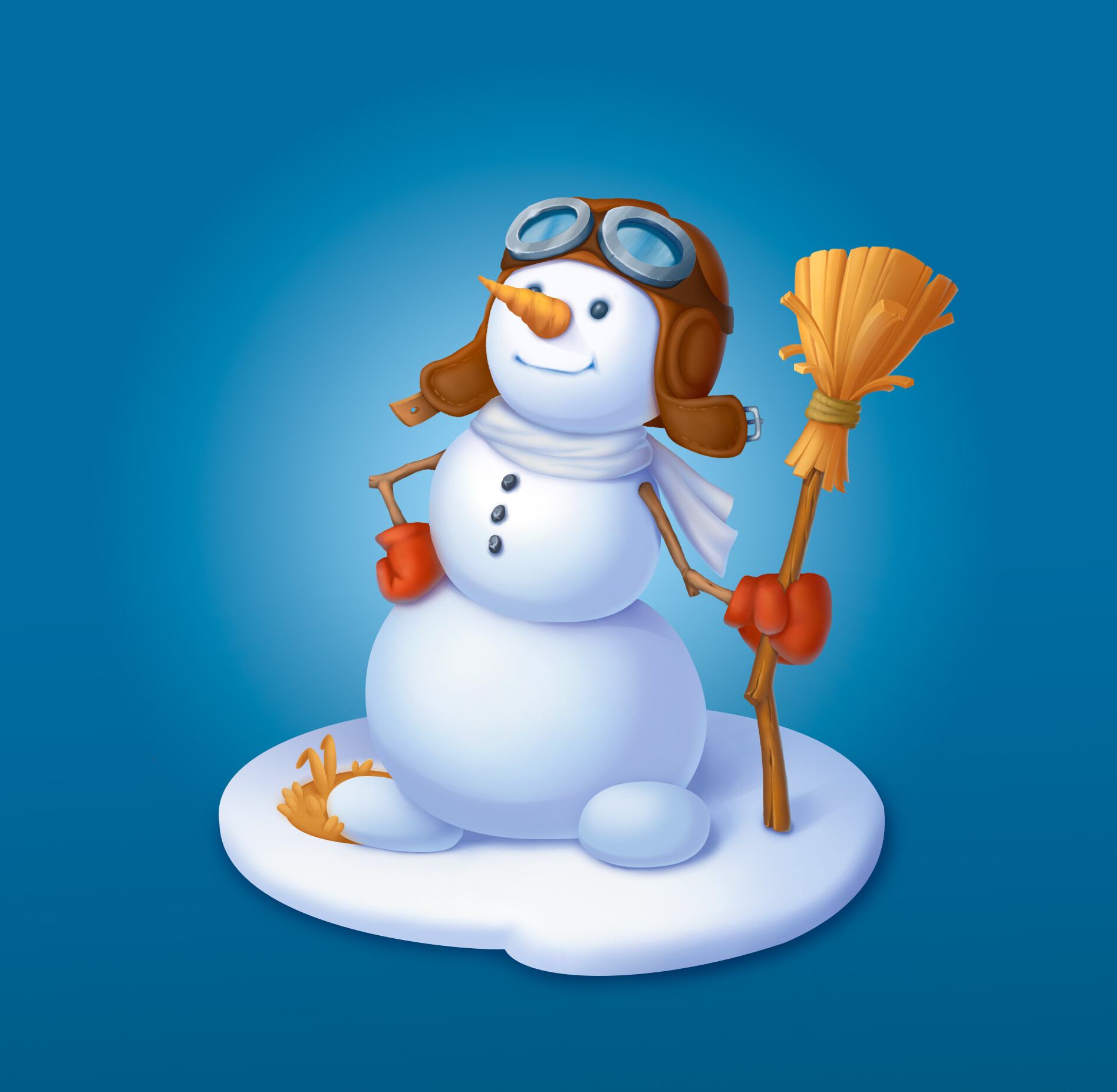 ArtStation - Snowman