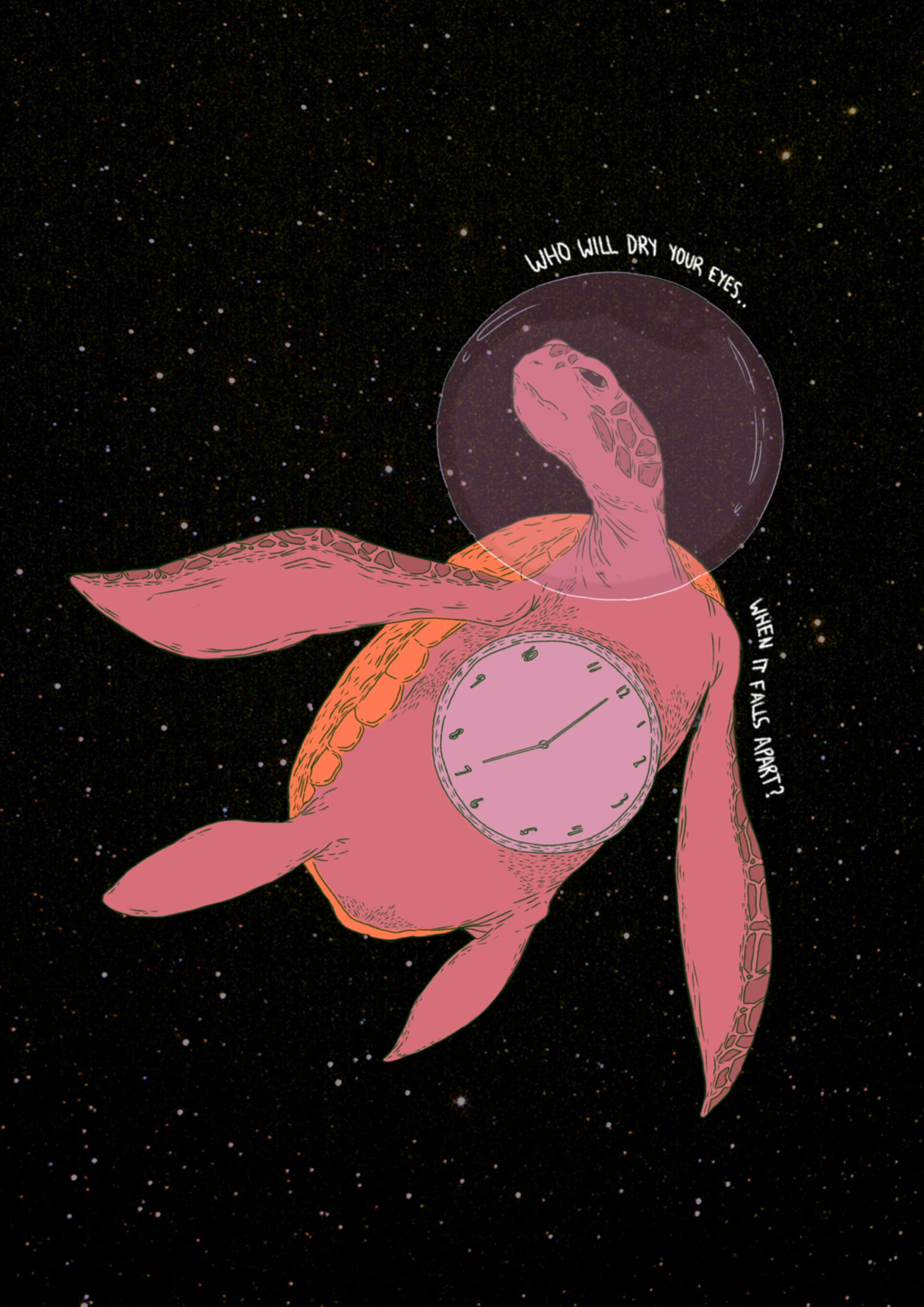 ArtStation - Space Turtle - Graphic Illustration (2020)