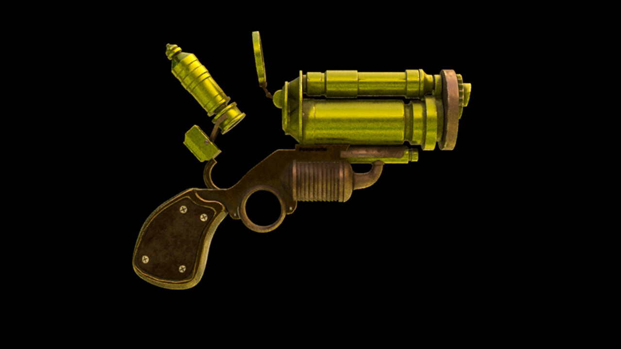 ArtStation - Concept_Flare_gun