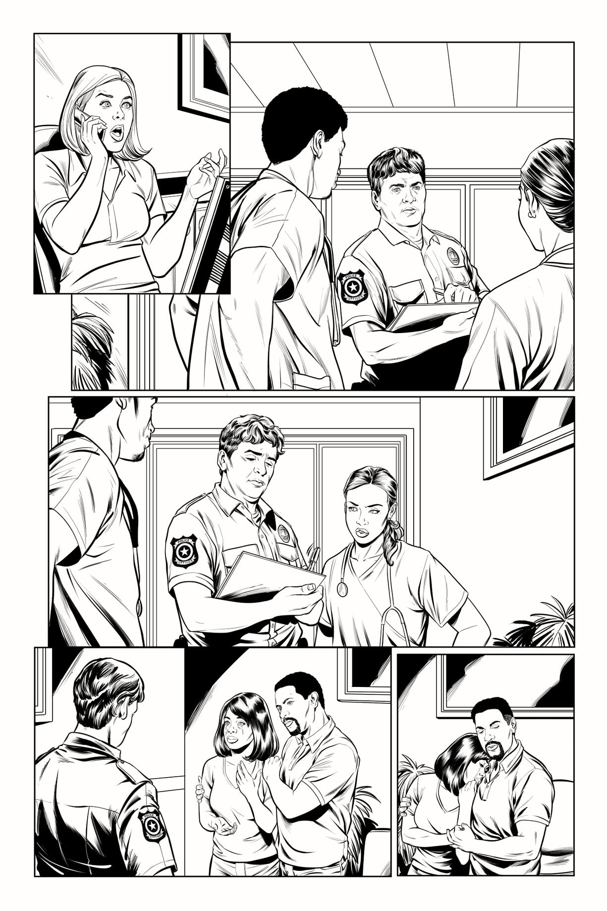 ArtStation - Comosion Comic Pages