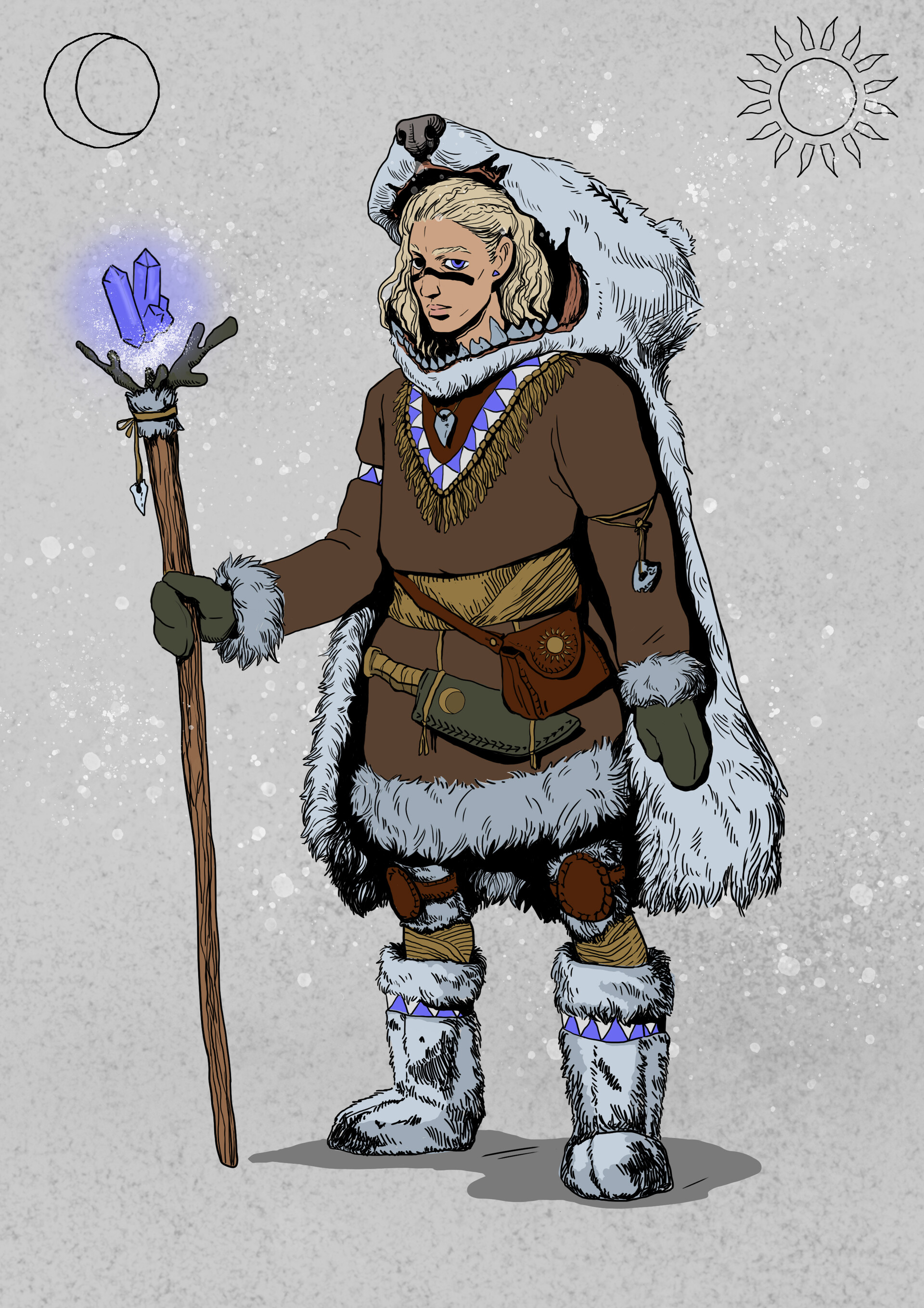 ArtStation - Shaman of the Northern Village