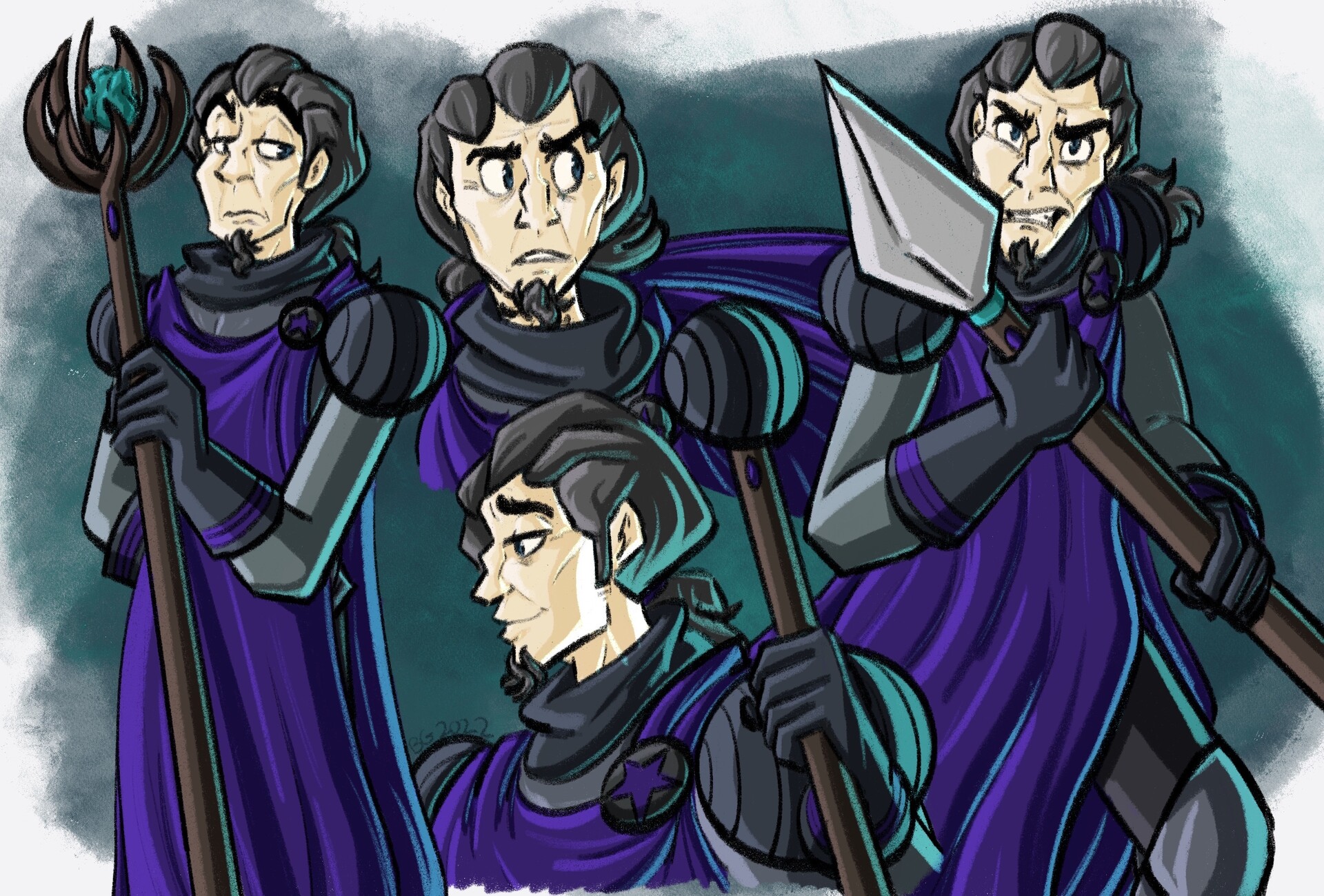 ArtStation - Meet My OC: Mabuz Sephtis